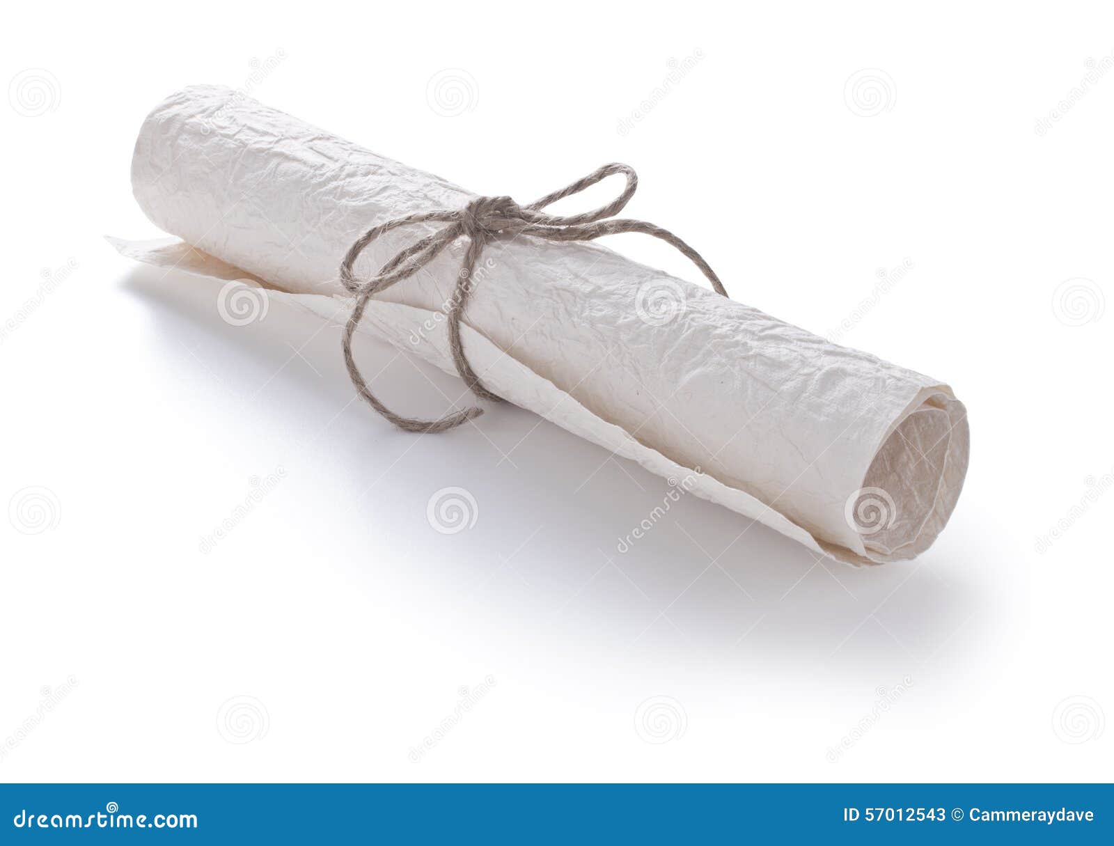 Rolled Up Paper Note Message Stock Image - Image of string, piece: 57012543