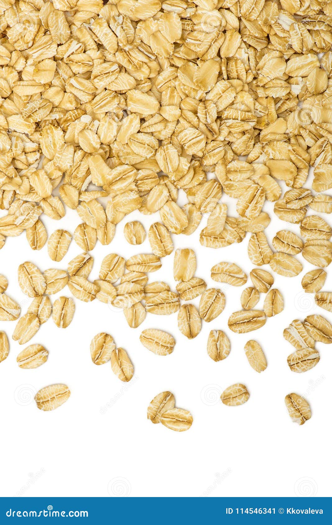 Rolled Oats Gradient Background. Oatmeal Texture Stock Image - Image of ...