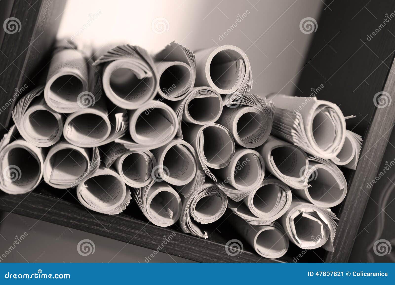 Rolled pages stock image. Image of knowledge, book, notebook - 47807821
