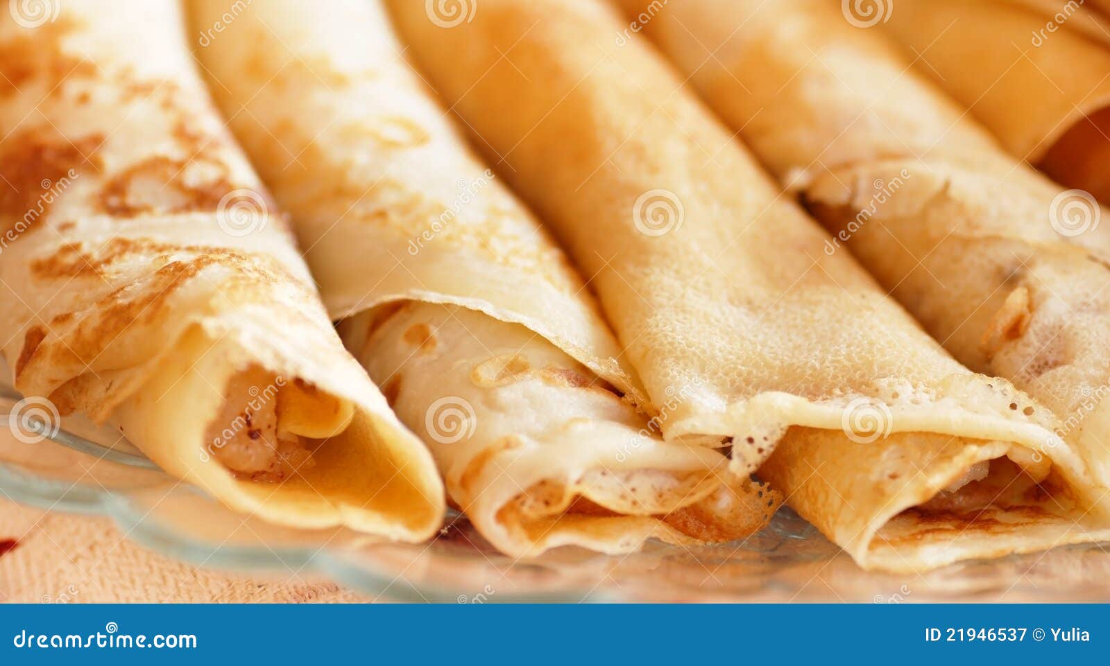Rolled pancakes stock image. Image of served, group, appetizing - 21946537
