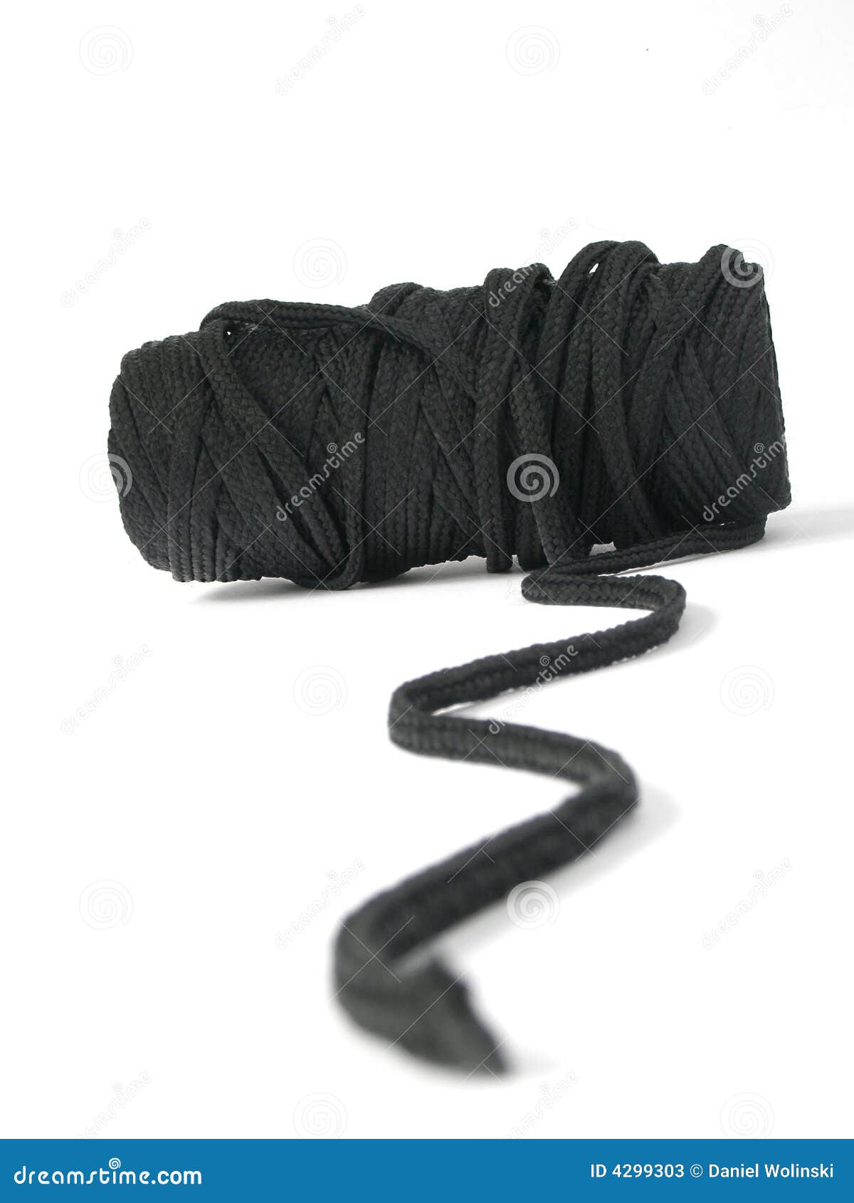 Rolled rope stock image. Image of wire, rope, guide, roll - 4299303