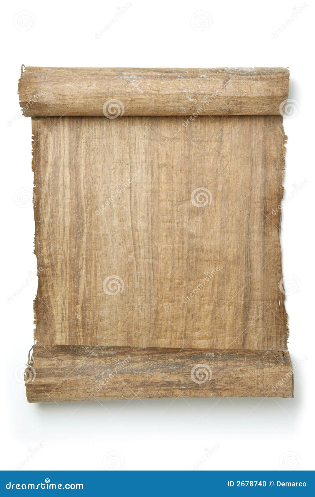 Rolled Scroll stock photo. Image of isolated, parchment - 2678740