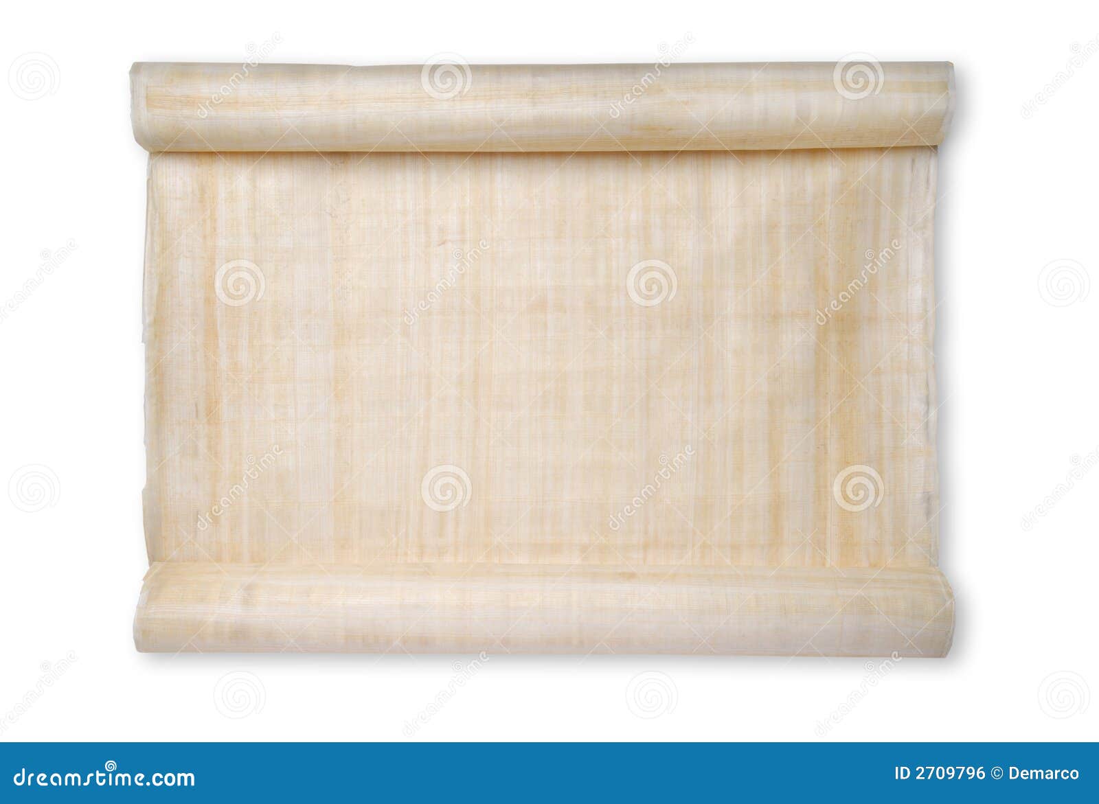 Rolled Scroll stock photo. Image of crafted, papyrus, roll - 2709796
