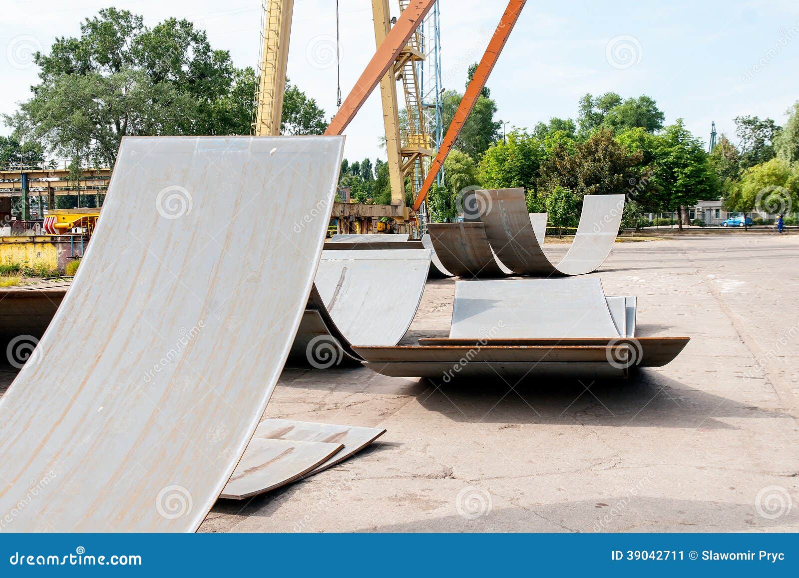 Rolled steel stock image. Image of rolled, tanks, steel - 39042711