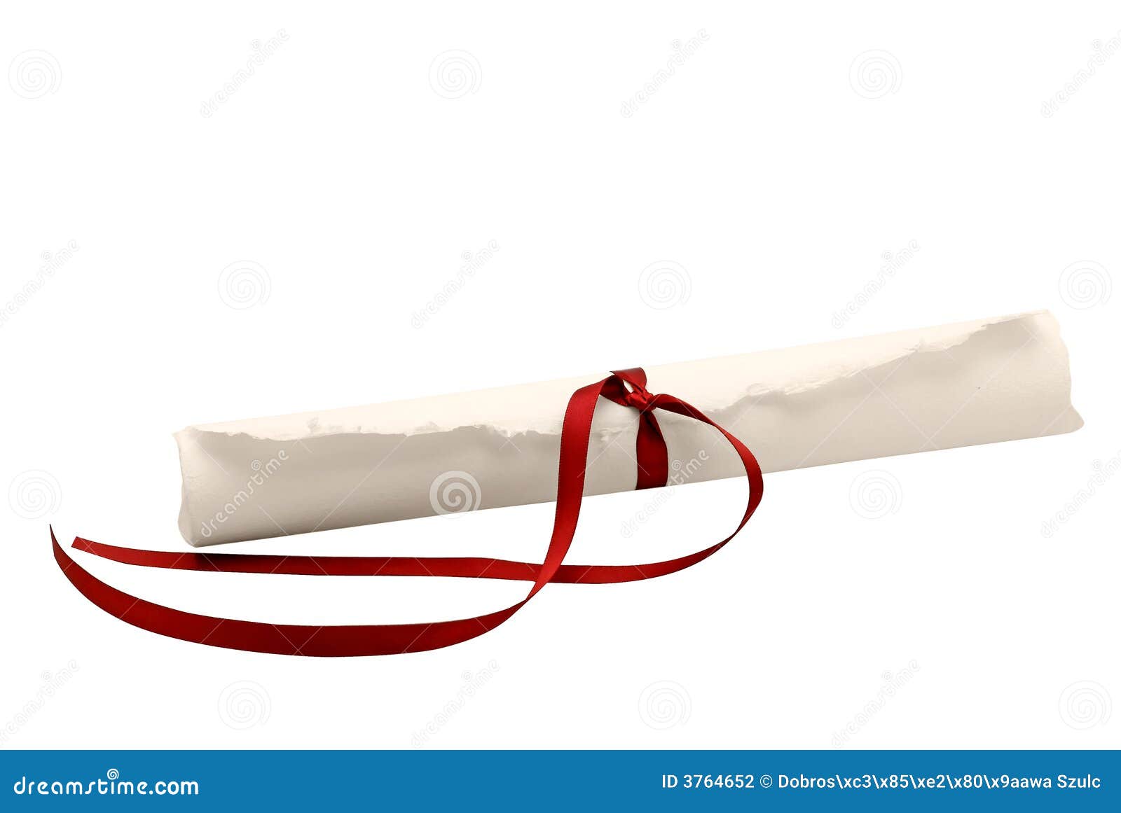 Rolled Up Letter Stock Photography - Image: 3764652