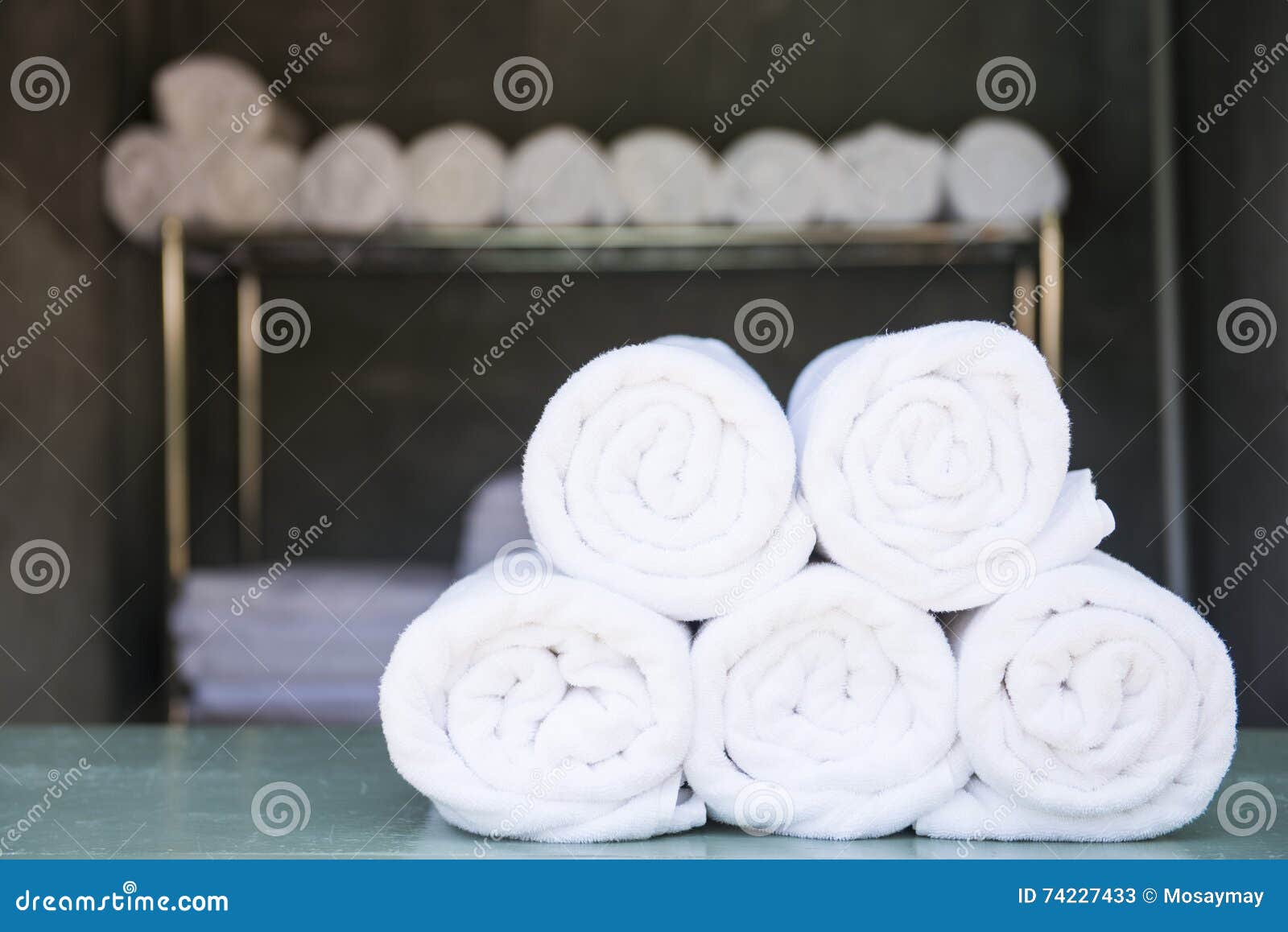 Rolled Up White Towel Stock Photos - Download 799 Royalty Free Photos