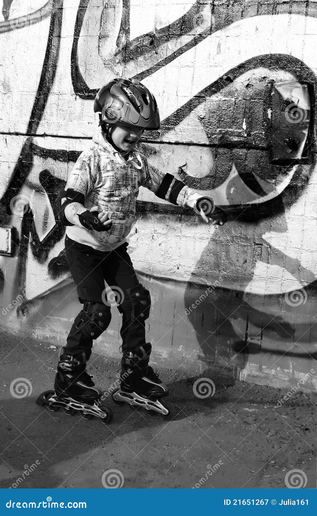 Roller boy stock image. Image of white, child, game, helmet - 21651267