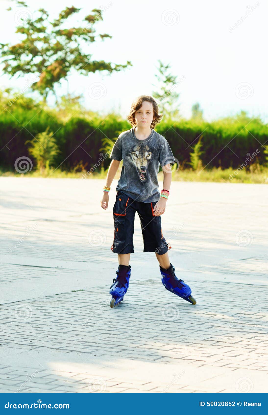 Roller boy stock photo. Image of recreation, person, happy - 59020852