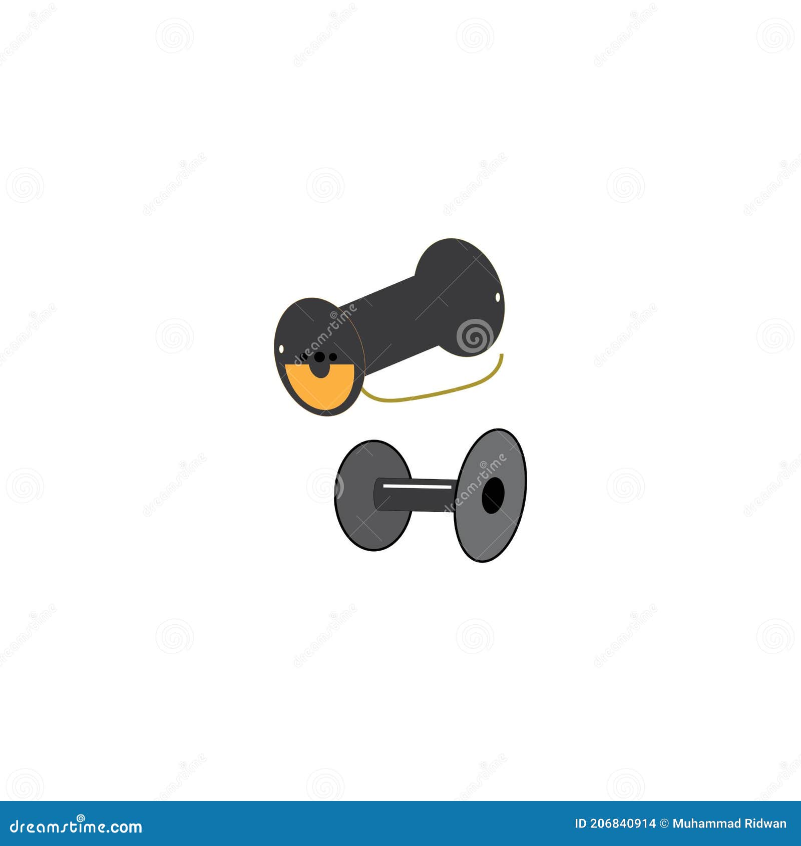 Roller cable vector design stock vector. Illustration of roller - 206840914