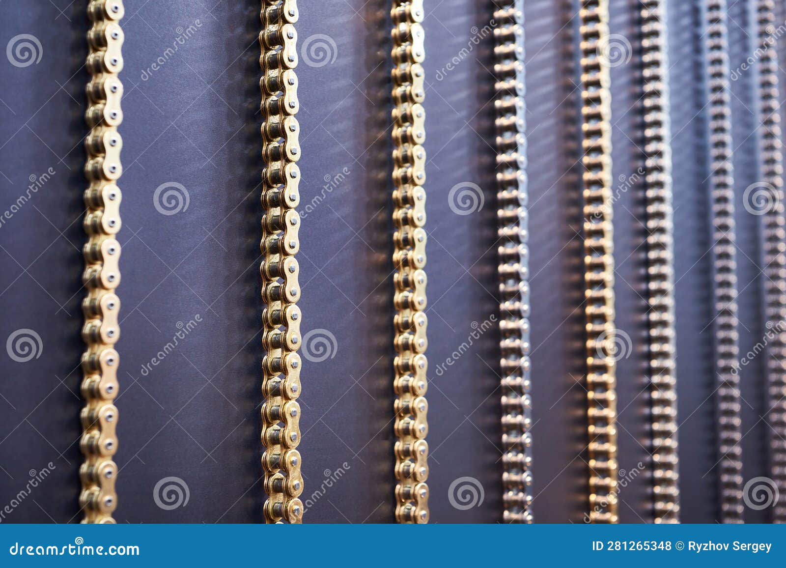 Roller chains stock photo. Image of roller, bike, wheel - 281265348