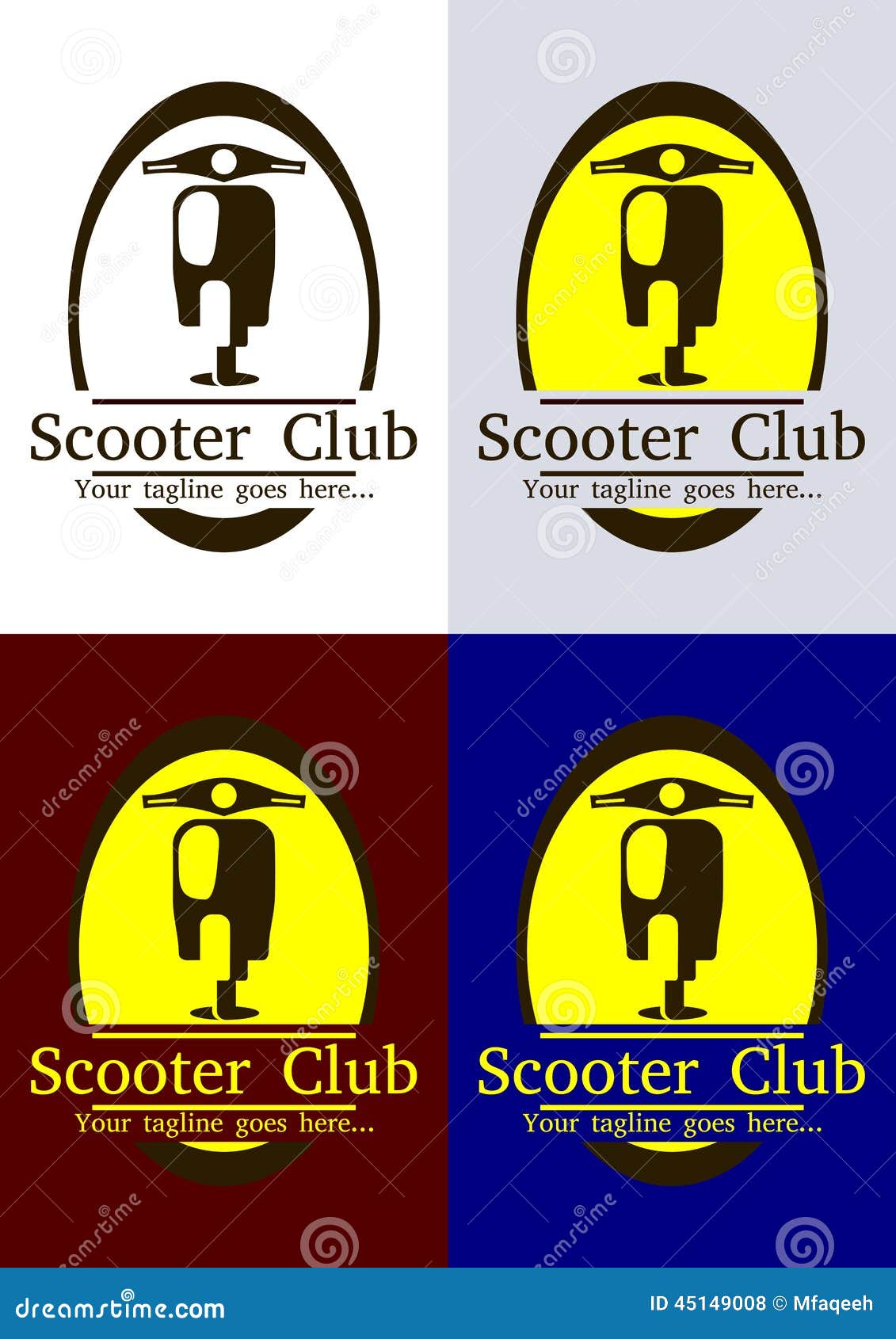 Roller-Club Logo Template vektor abbildung. Illustration von fahrzeug ...