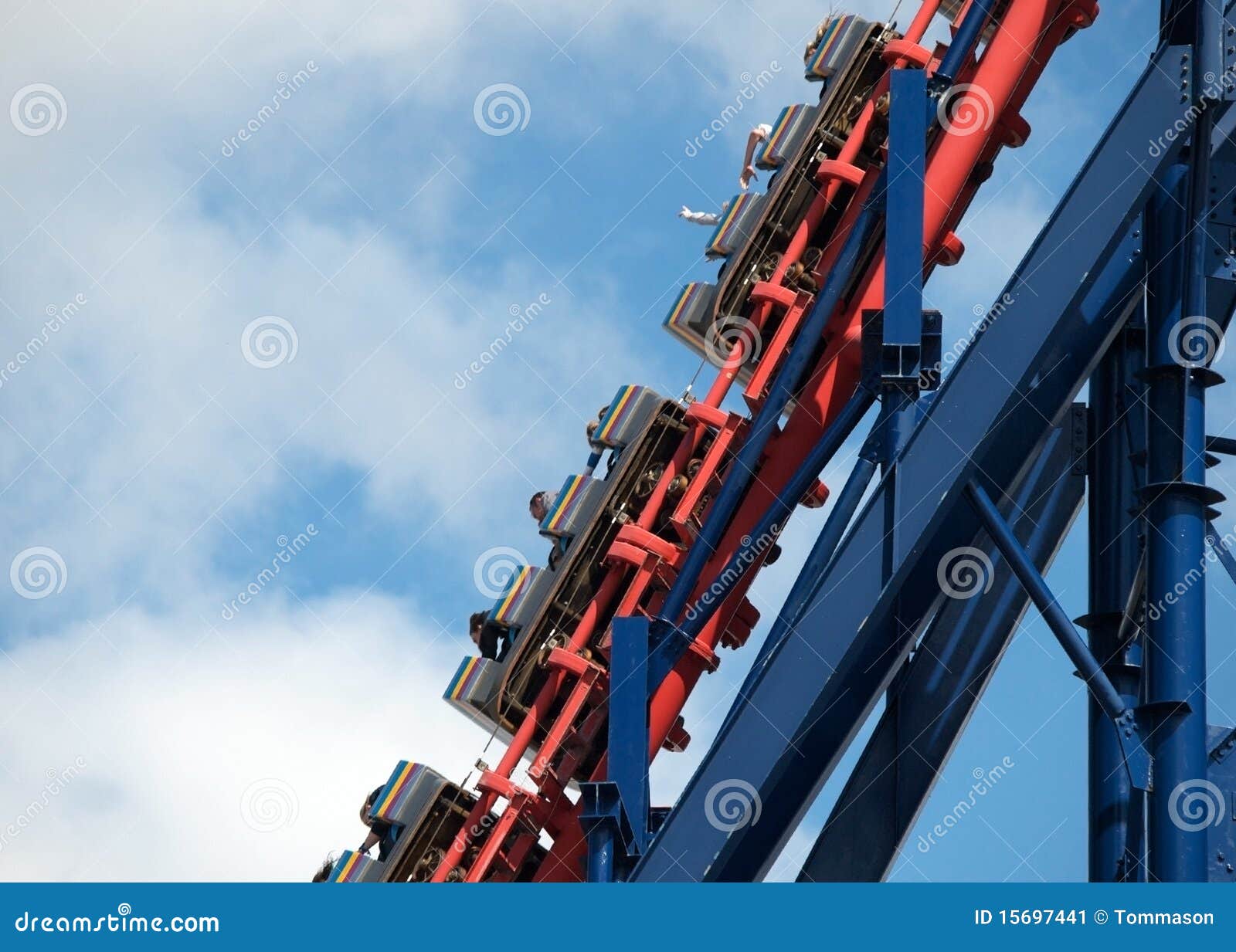 Roller Coaster stock image. Image of roller, girders - 15697441