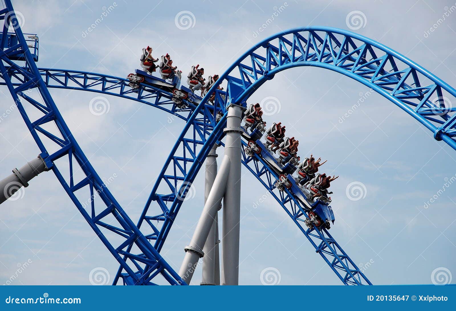 Roller Coaster editorial photography. Image of raft, stress - 20135647