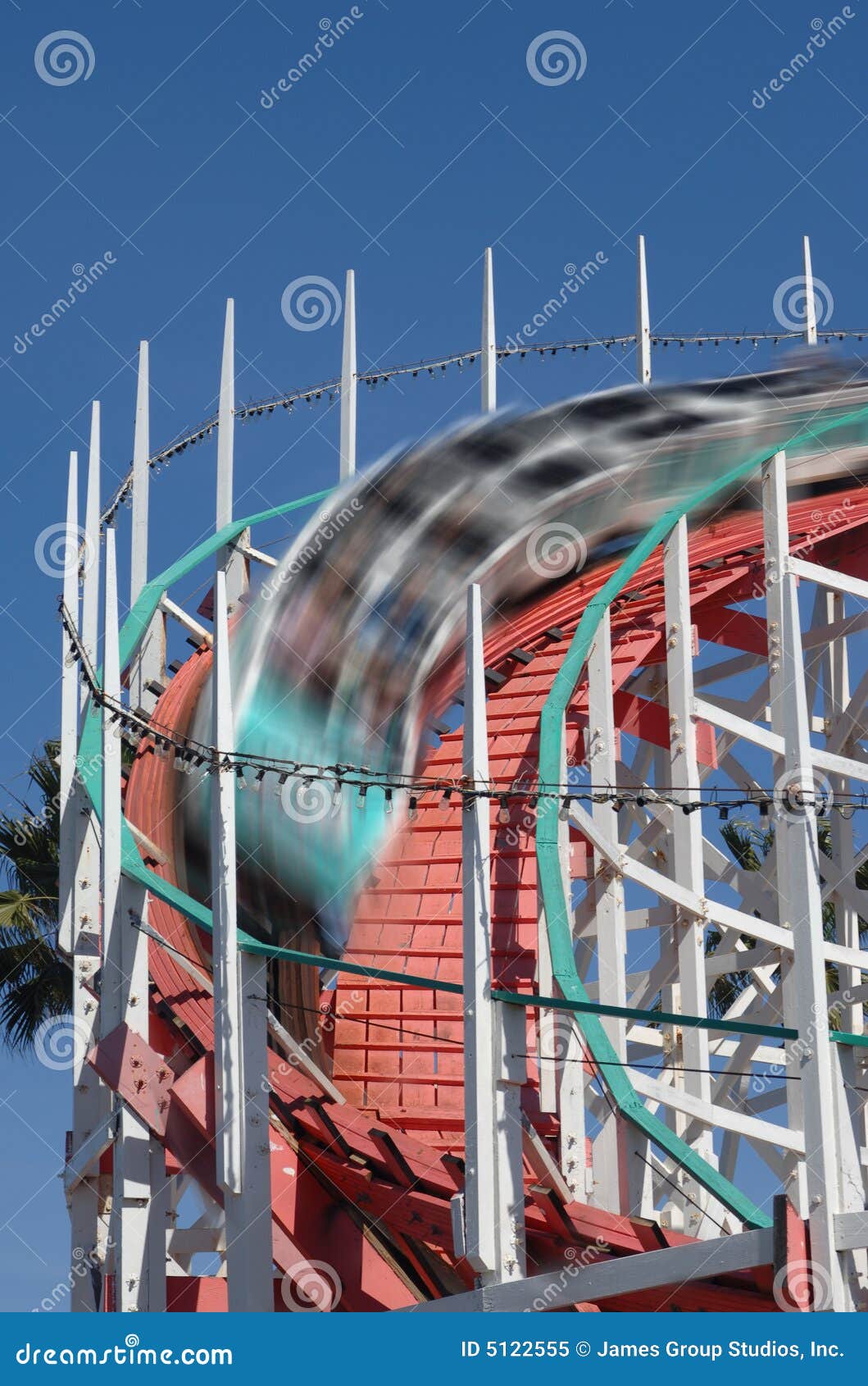 Roller Coaster stock image. Image of downs, coller, nausea - 5122555