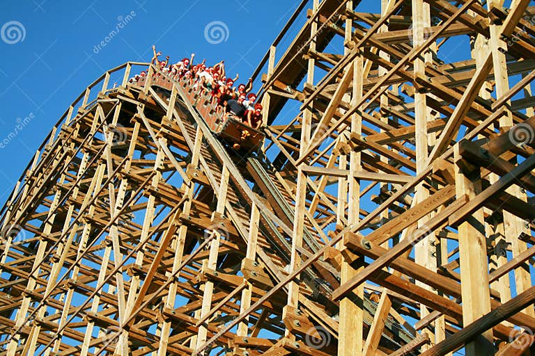 Roller Coaster editorial stock image. Image of scare, ride - 5759634