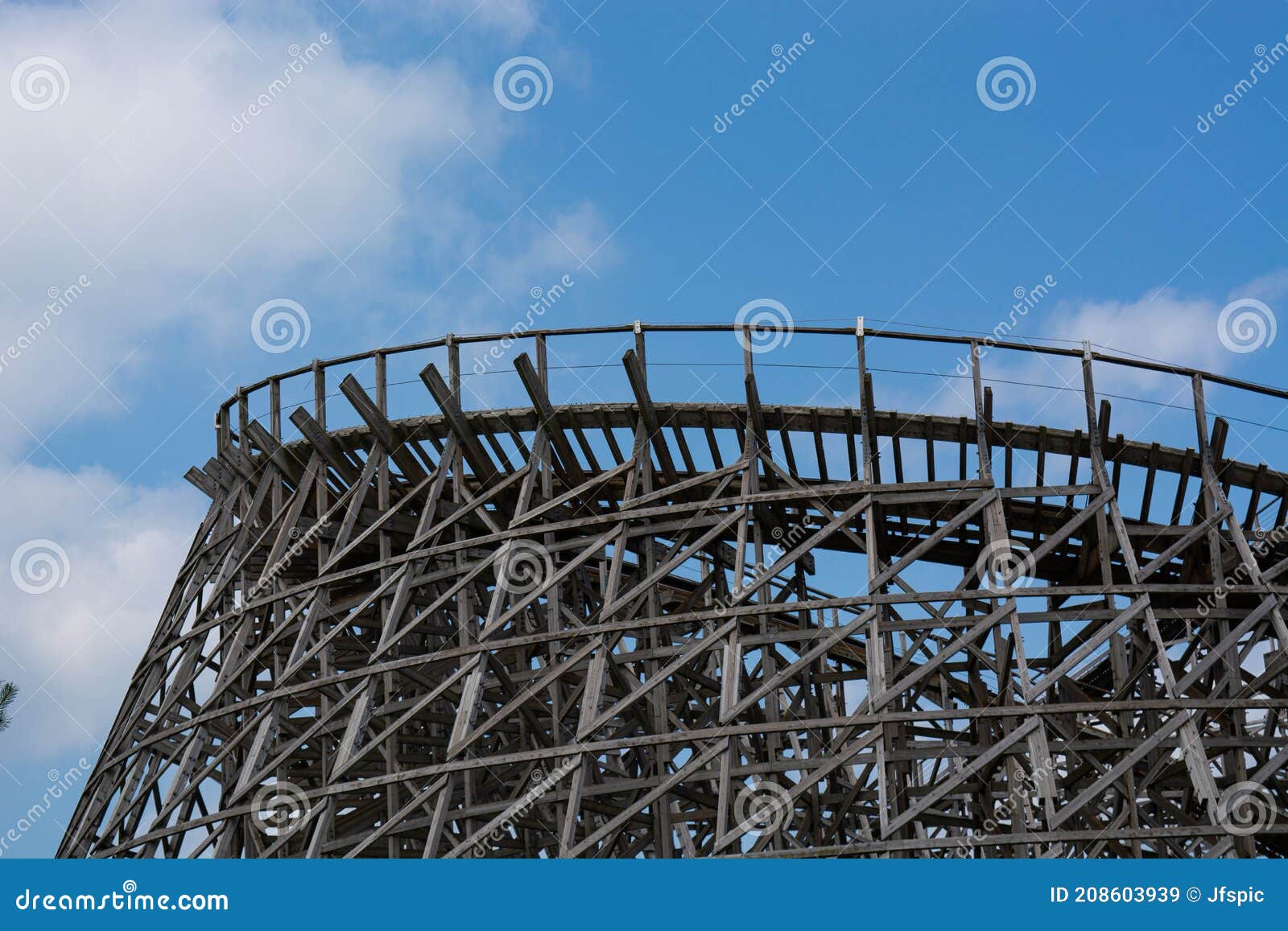 Roller Coaster. Cart in Motion Stock Image - Image of fair, flyer ...