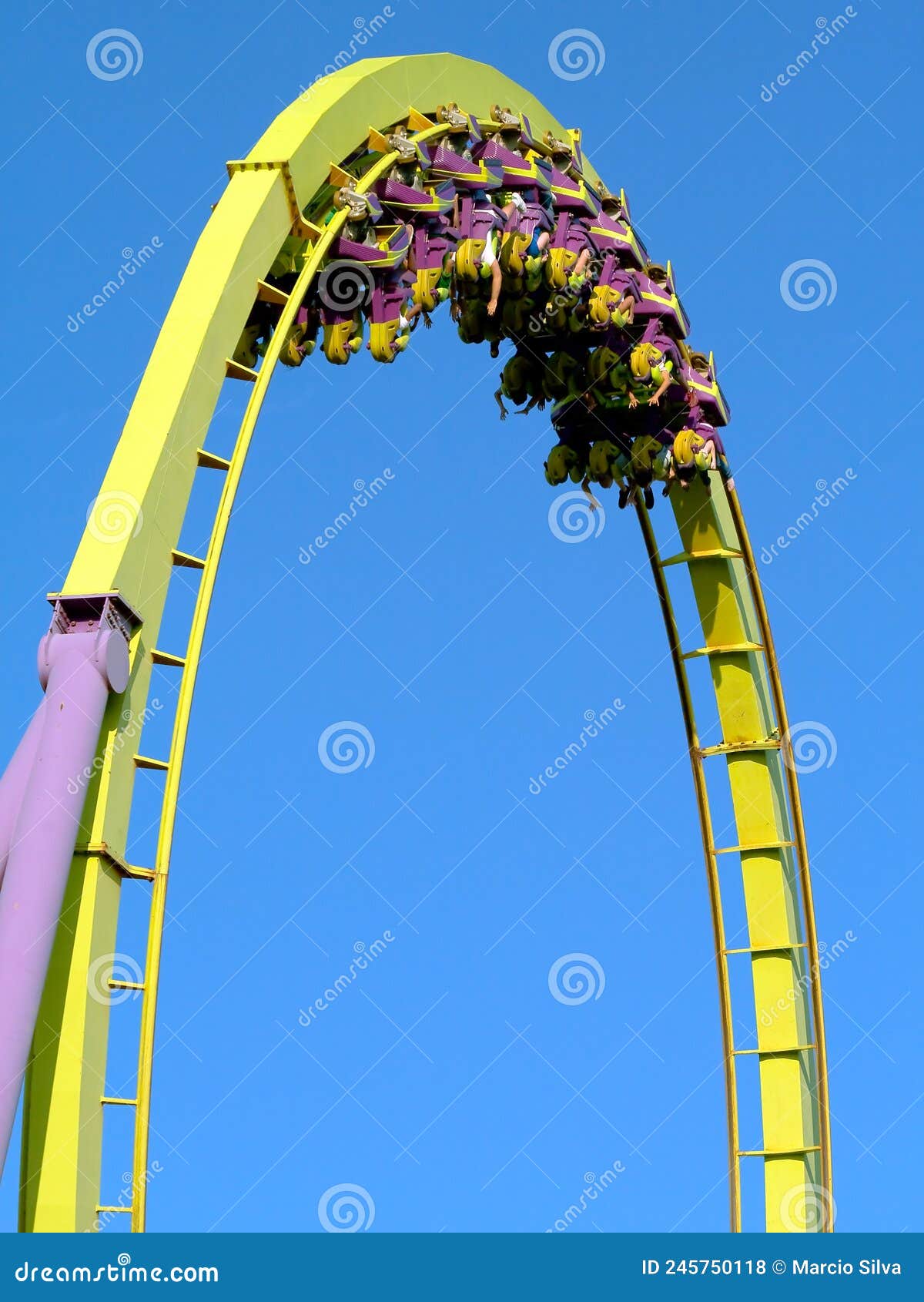 The Roller Coaster stock photo. Image of track, loop - 245750118
