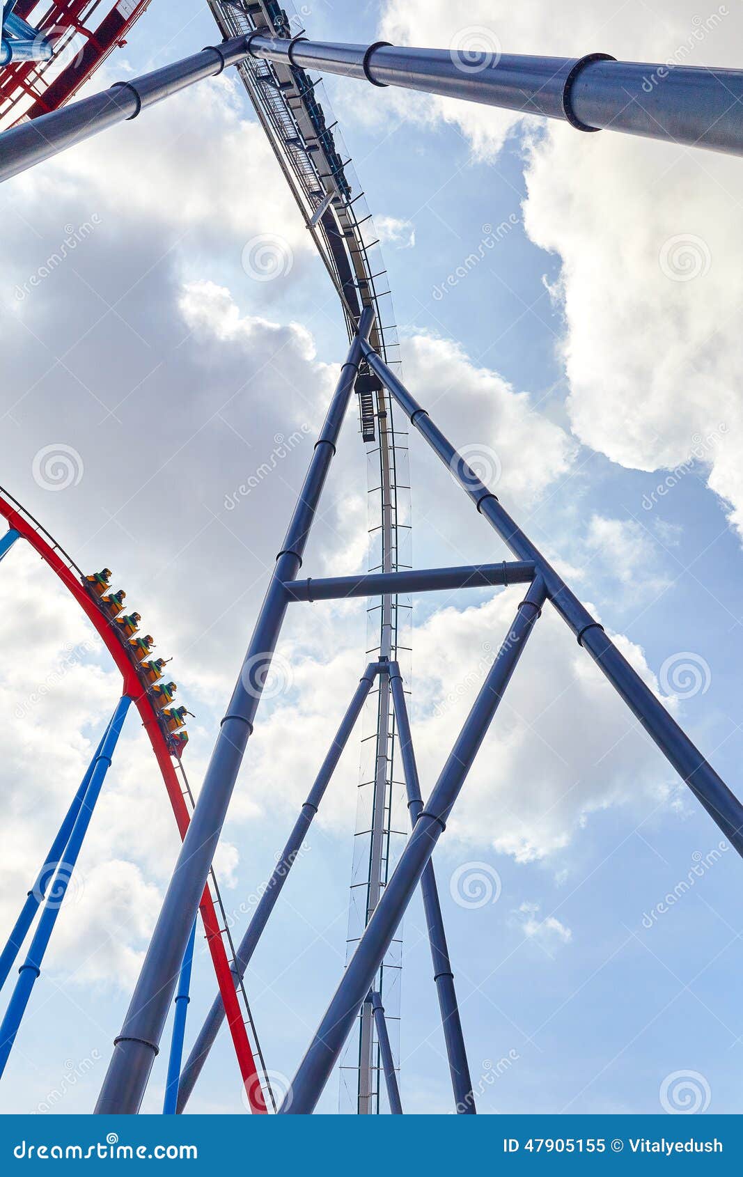 Roller Coaster . Royalty-Free Stock Photo | CartoonDealer.com #47905155