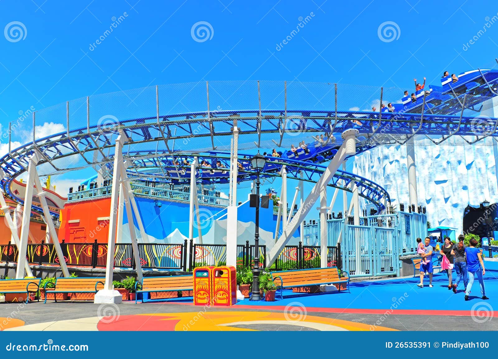 Pacific Ocean Park Roller Coaster