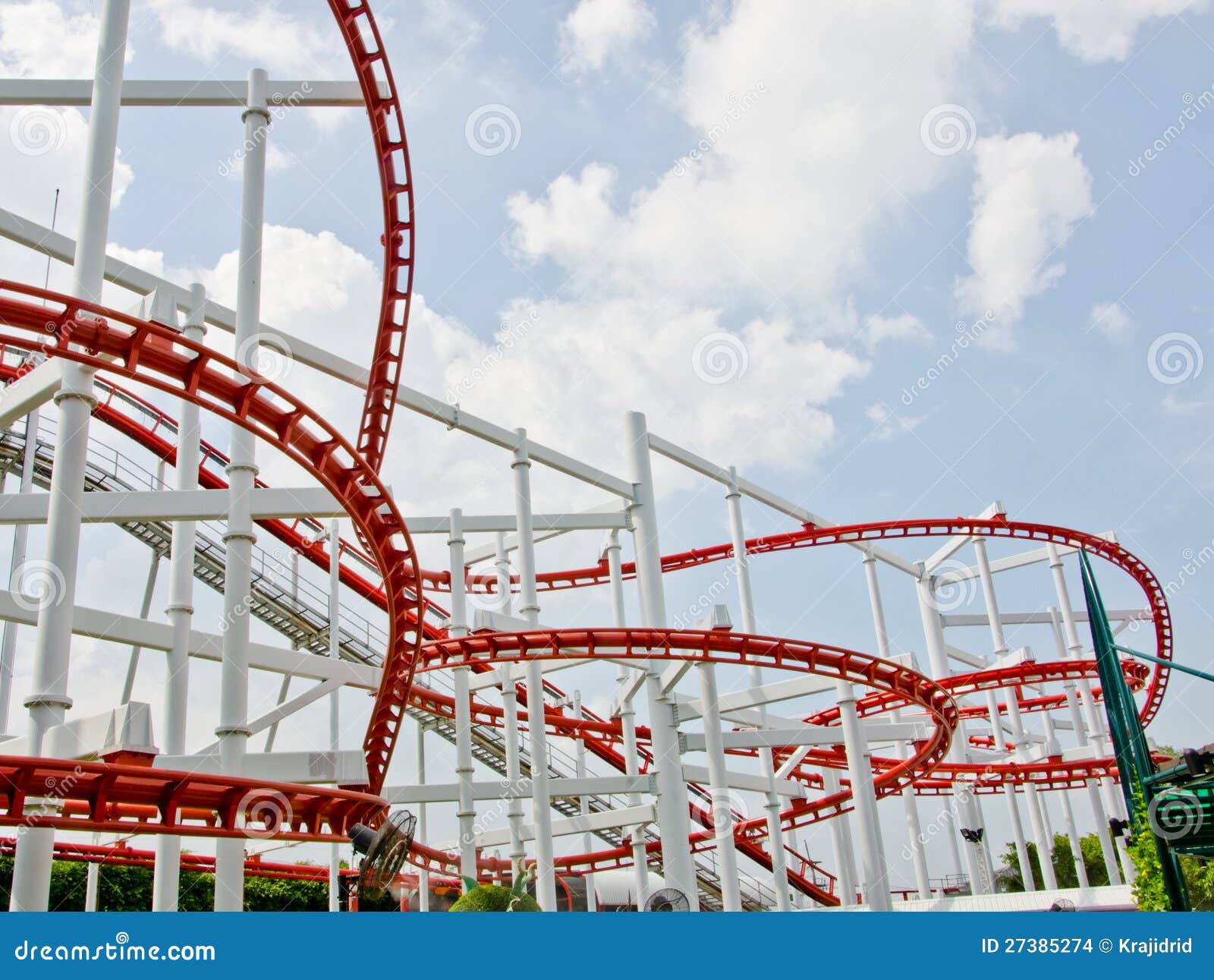Roller coaster rial stock photo. Image of enjoyment, challenge - 27385274