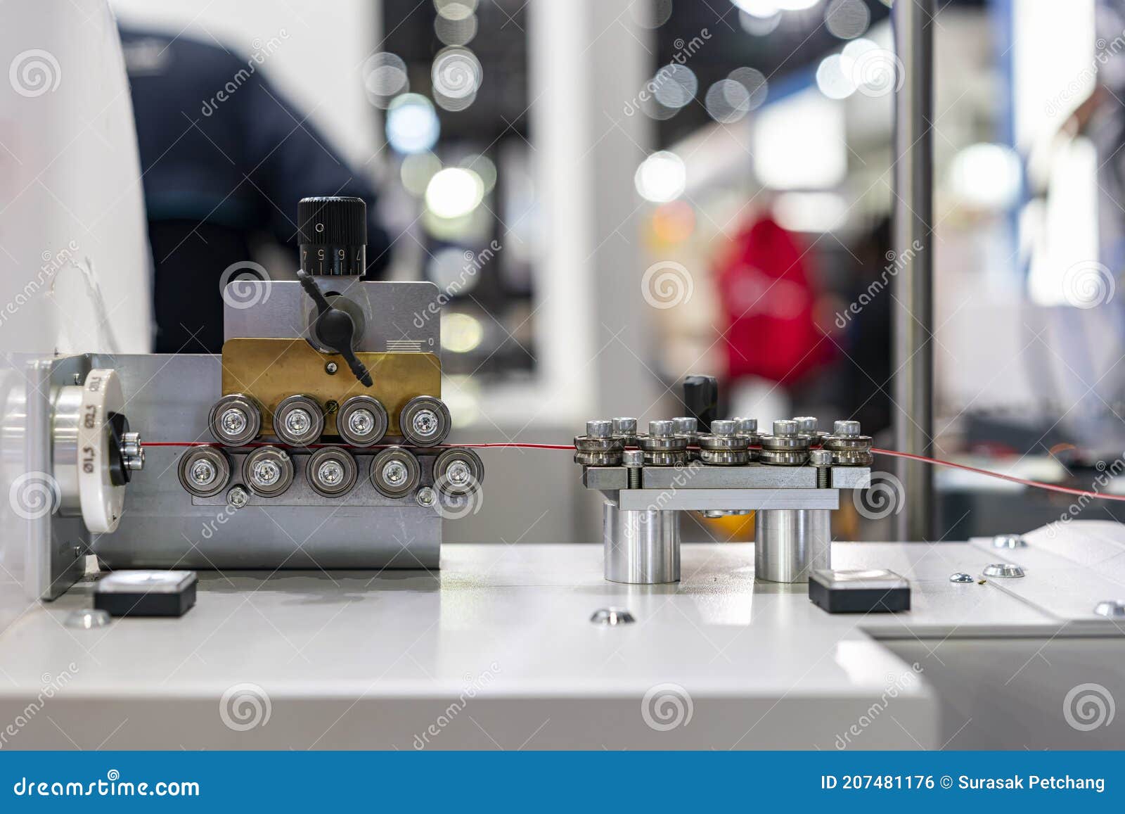 Roller Guide Feeder Unit Device of Automatic Cable Measuring Cutting ...