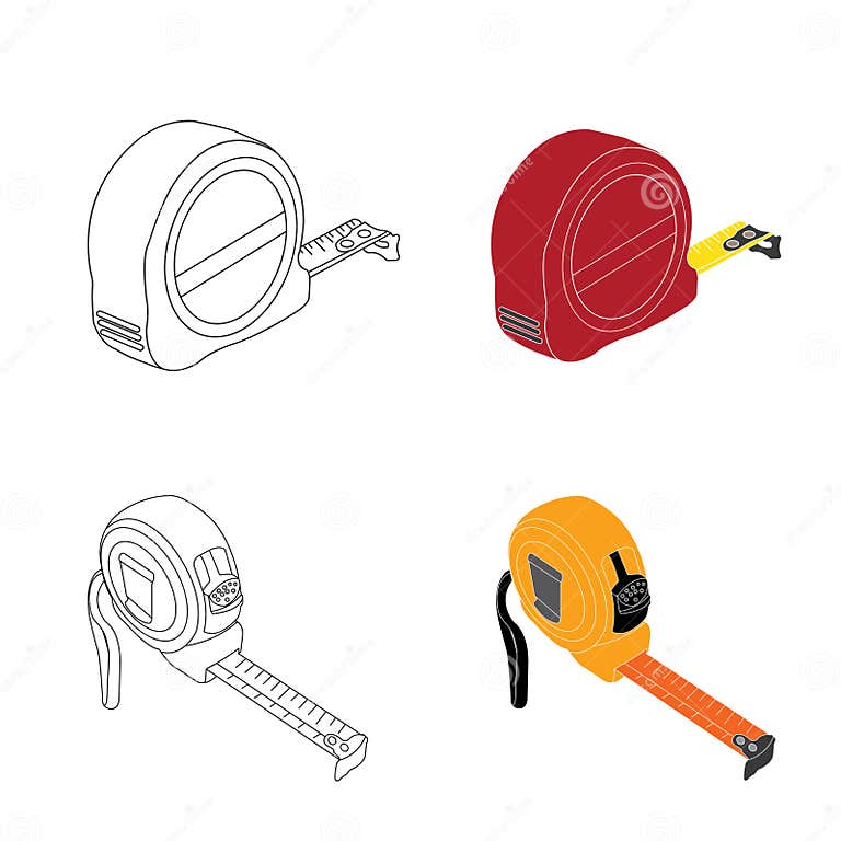 Roller meter icon stock vector. Illustration of land - 298149339