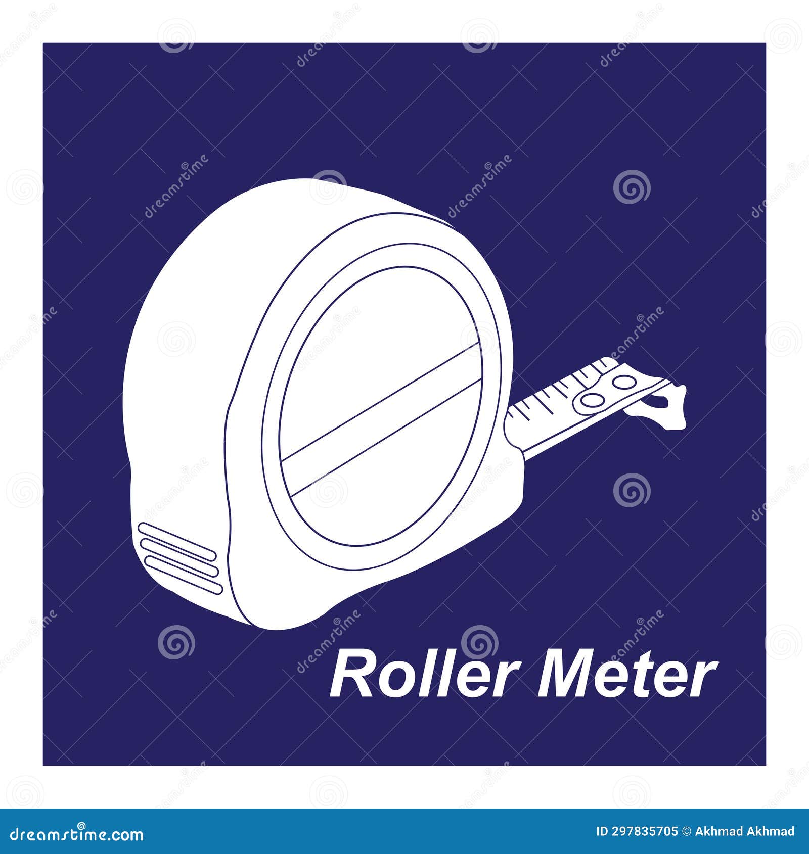 Roller meter icon stock illustration. Illustration of architecture ...