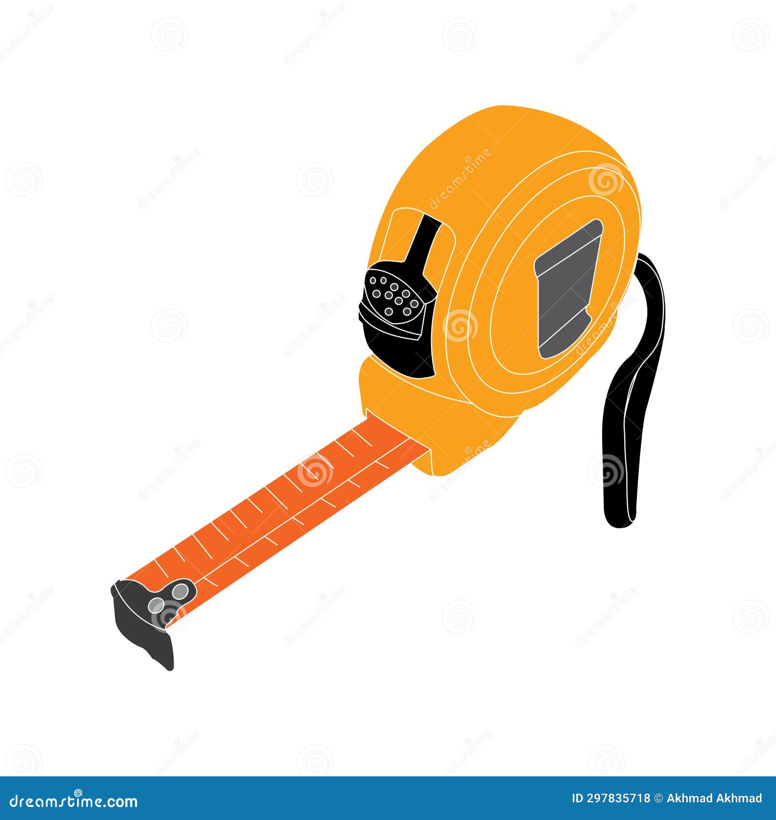 Roller meter icon stock illustration. Illustration of carpenter - 297835718