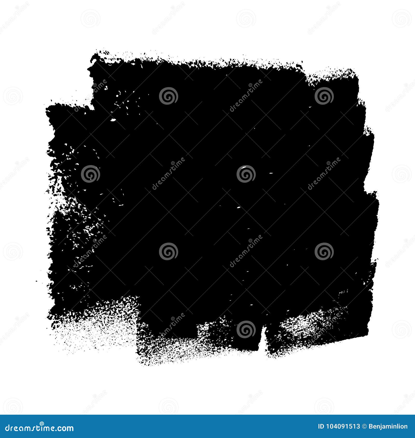Roller Paint Texture stock vector. Illustration of dirty - 104091513