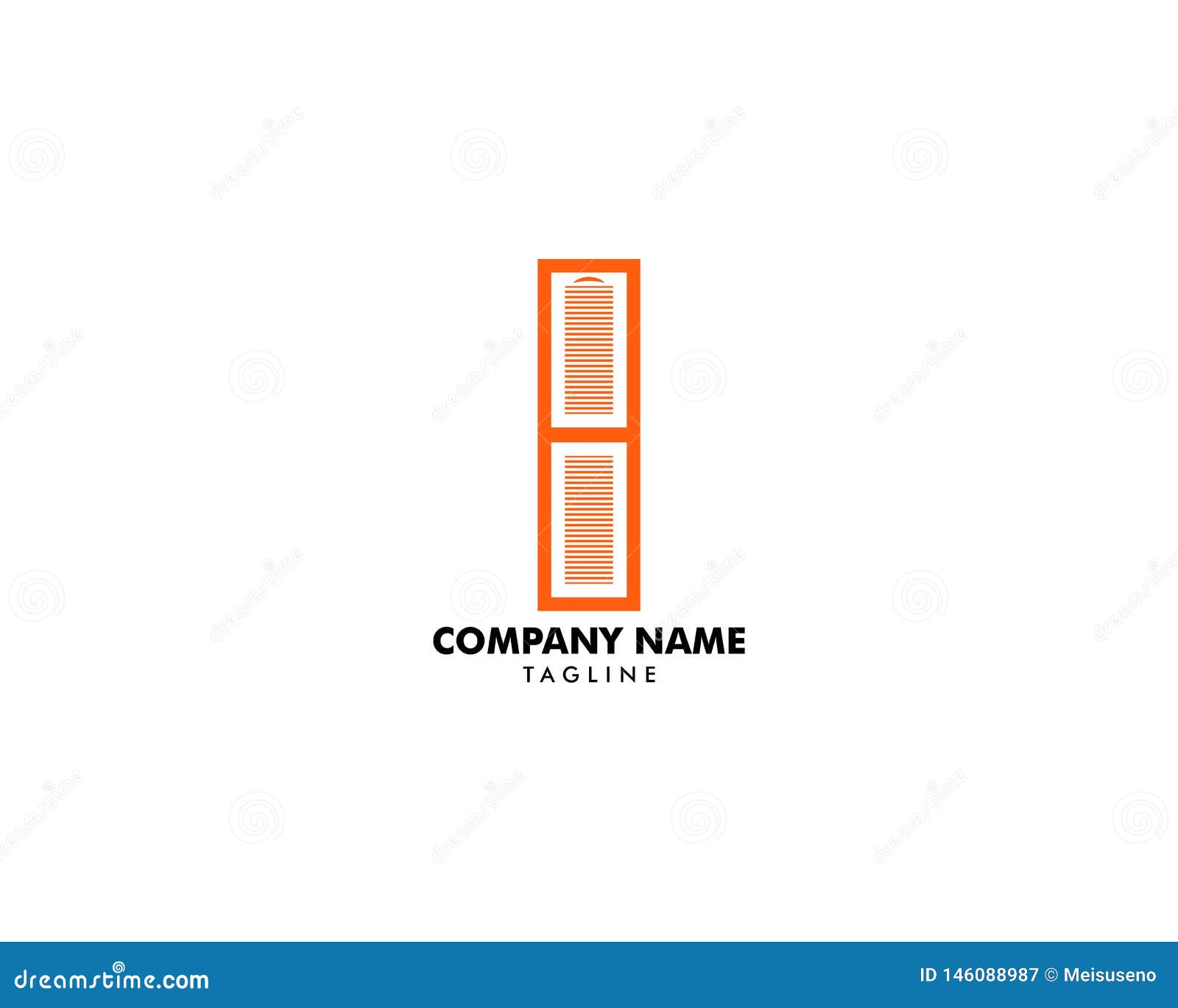 Roller Shutter Door Logo Icon Template Stock Vector - Illustration of ...