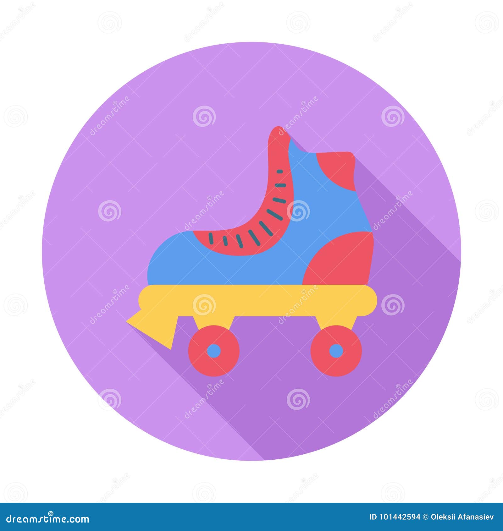 Roller skate stock vector. Illustration of equipment - 101442594