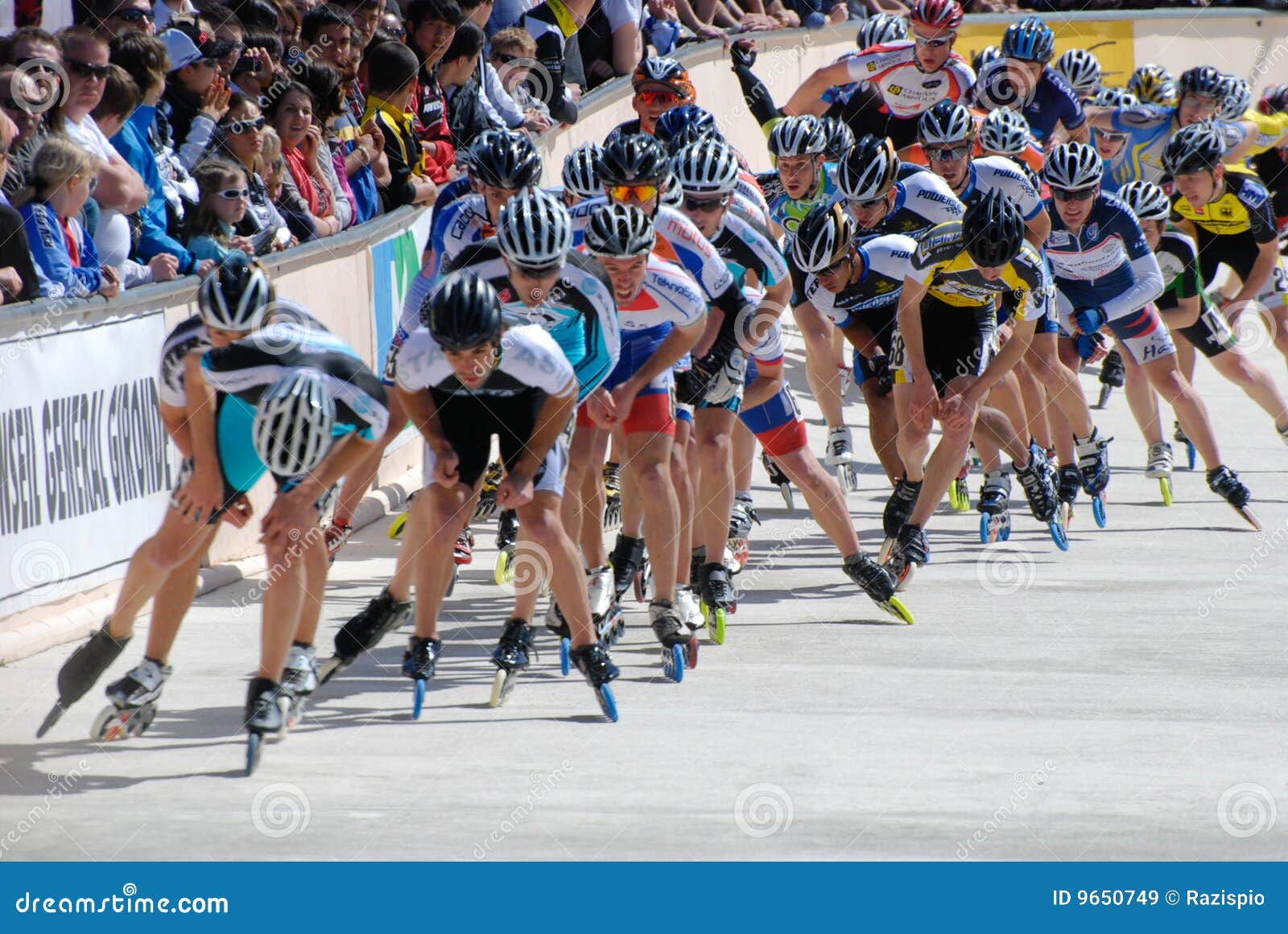 Roller Skating 3 tracks editorial stock image. Image of speed - 9650749