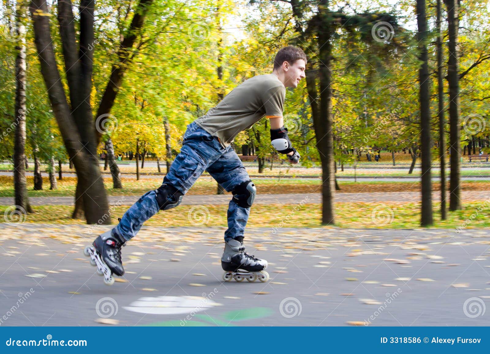 Roller skating stock photo. Image of leisure, pursuit - 3318586