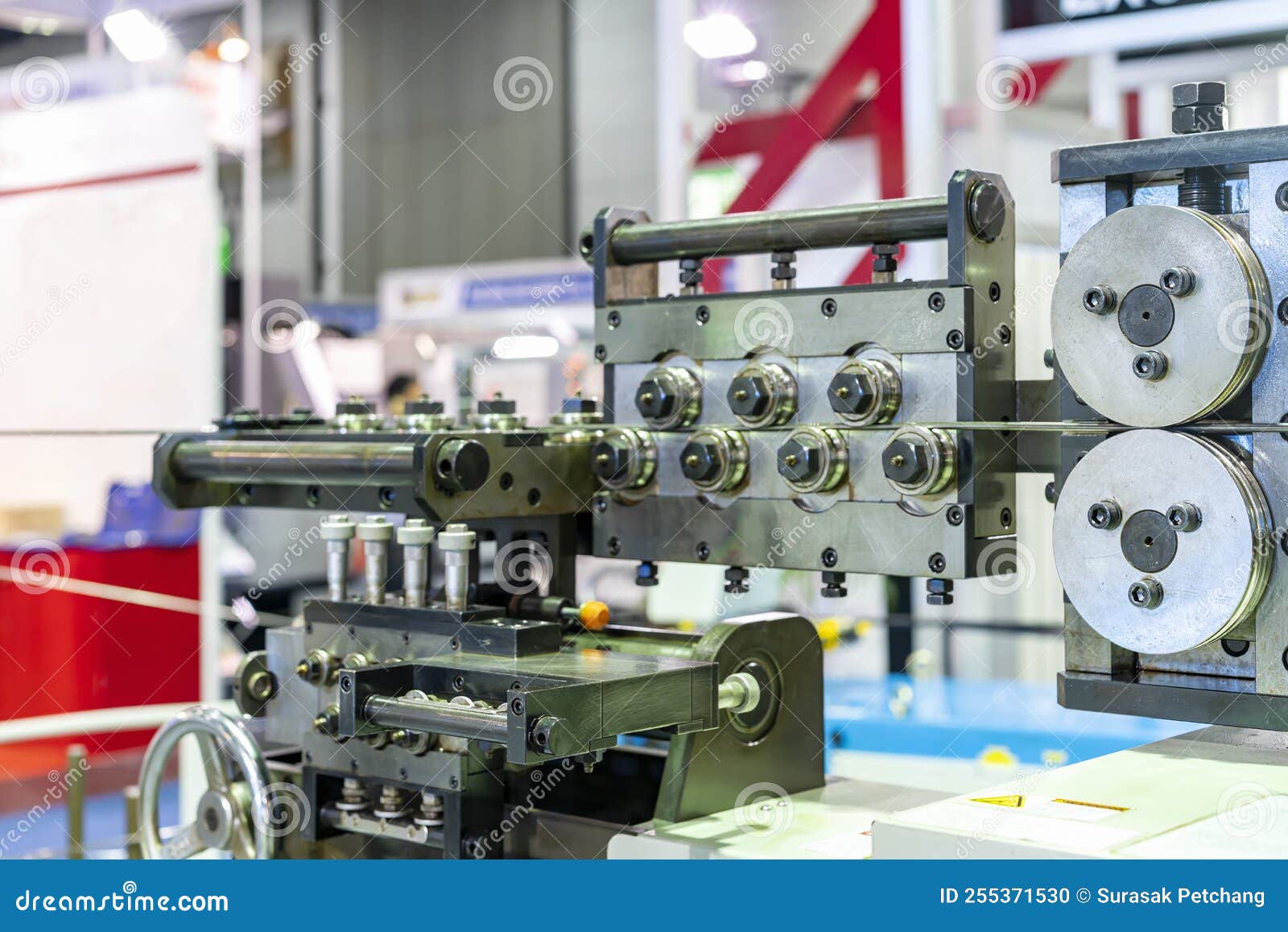 Roller Or Wire Feeder Pulley Unit For Guide And Supply Material To ...