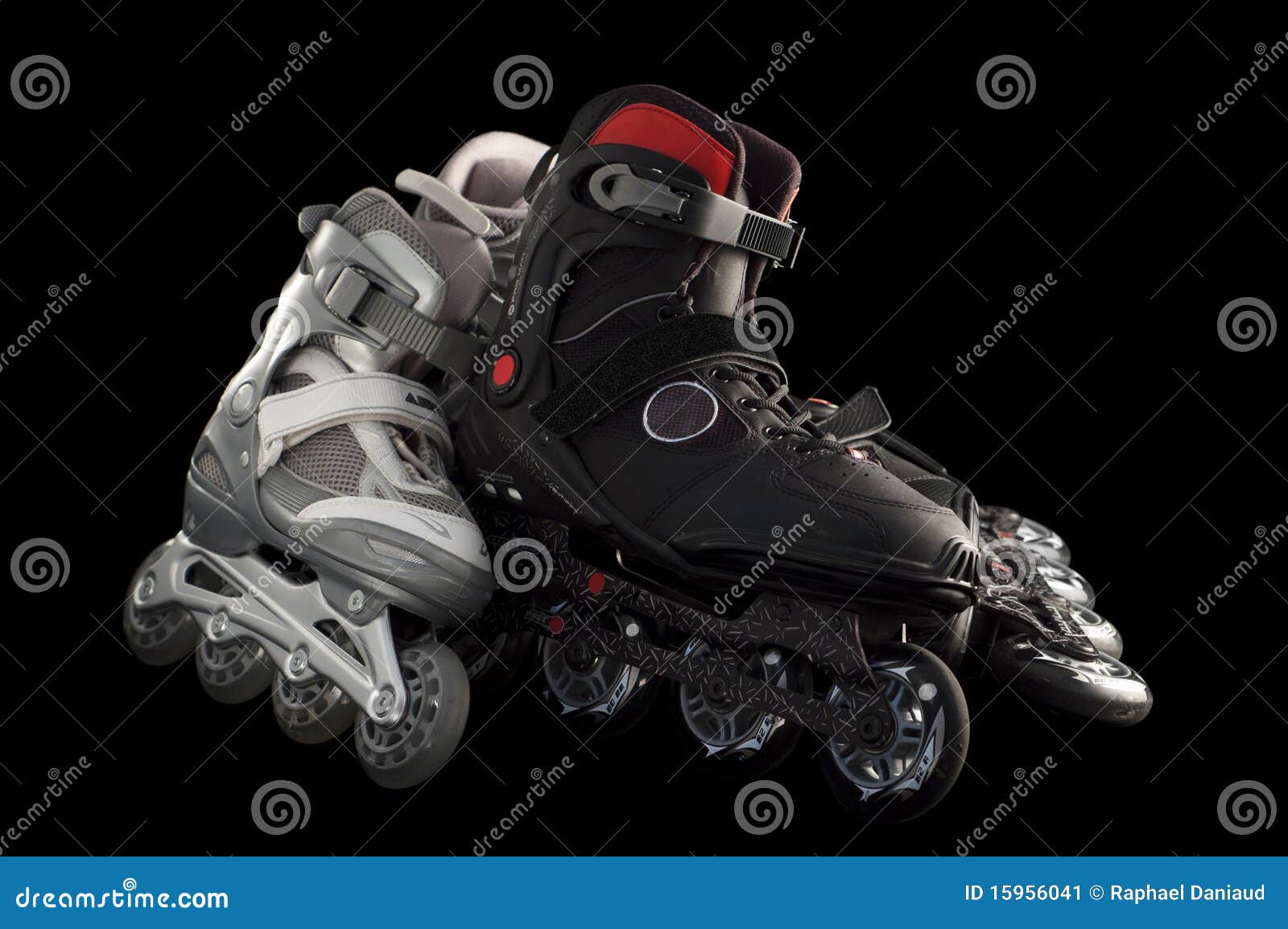Rollerblades stock image. Image of isolated, footwear - 15956041
