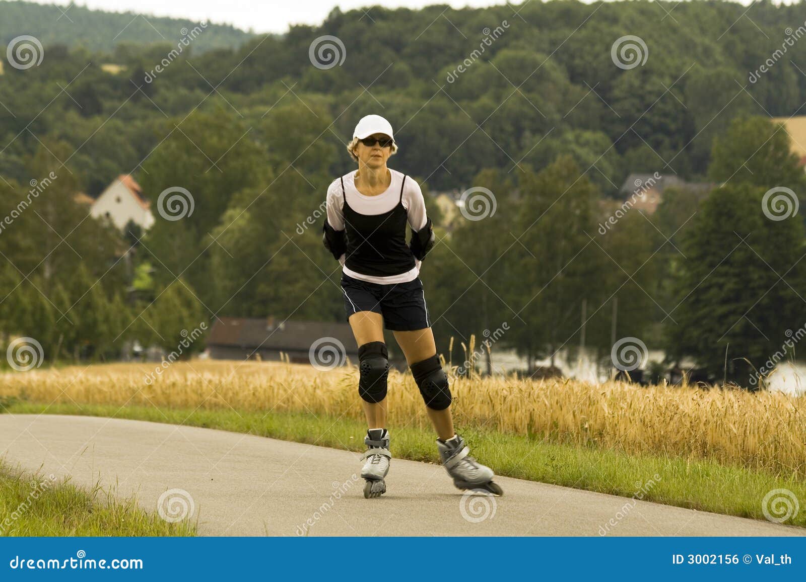 Rollerblades #3 stock photo. Image of race, outdoors, protect - 3002156