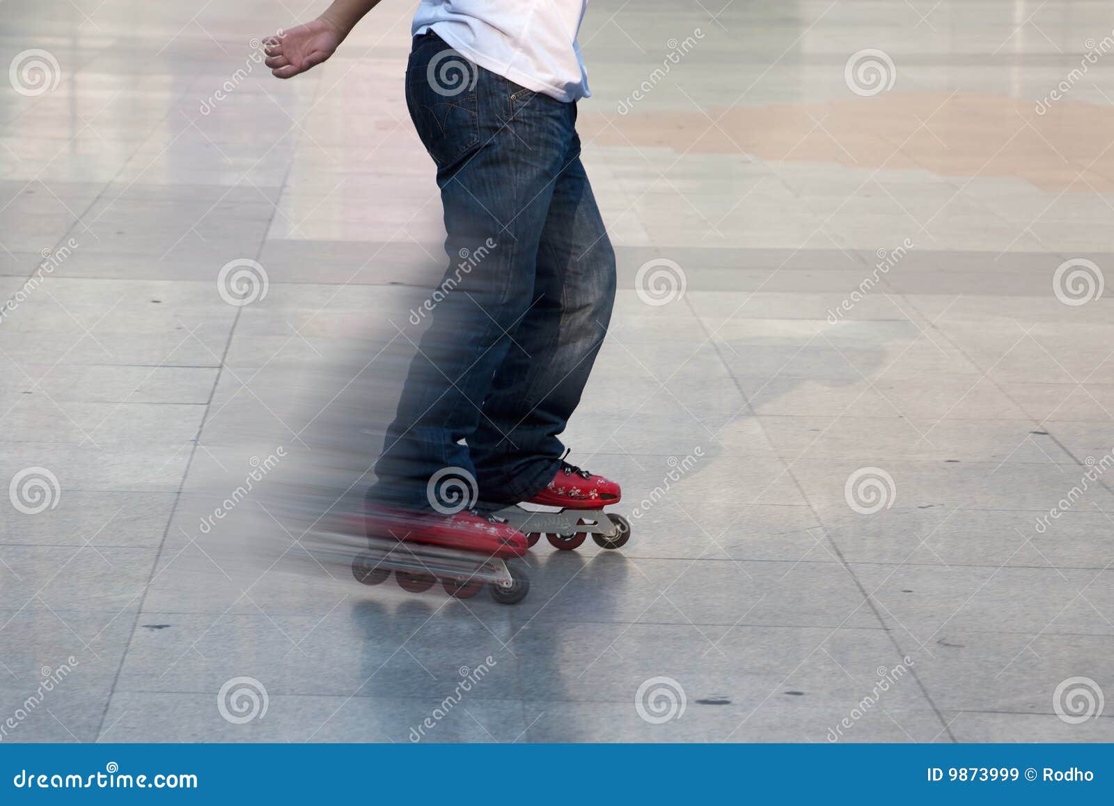 Rollerblades stock image. Image of speed, sports, motion - 9873999
