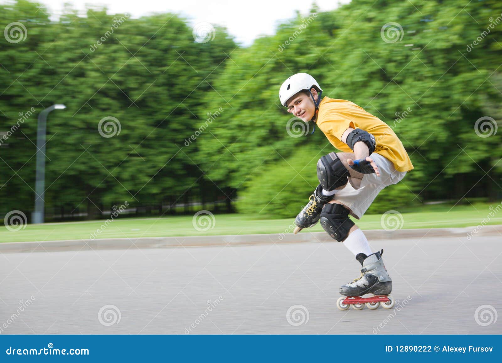 Rollerblading stock photo. Image of adult, skate, urban - 12890222