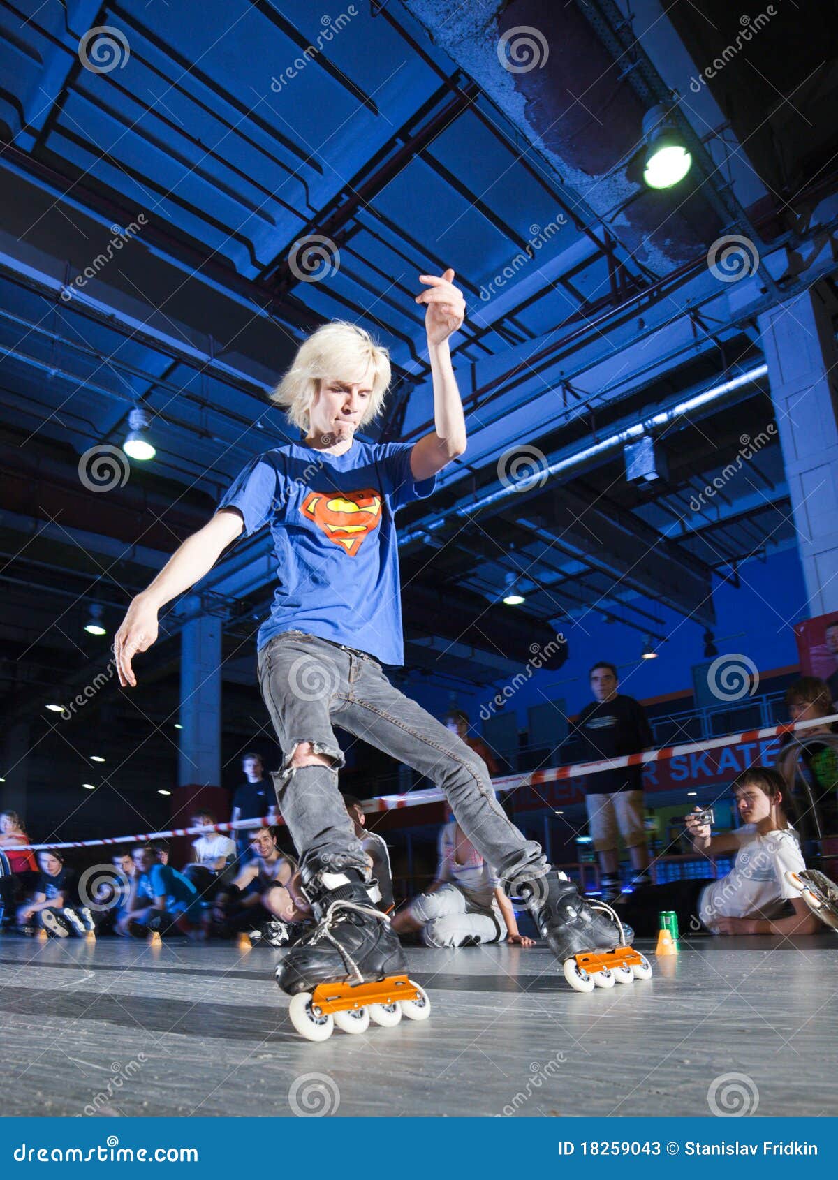 Rollerblading competition editorial stock photo. Image of freeride ...
