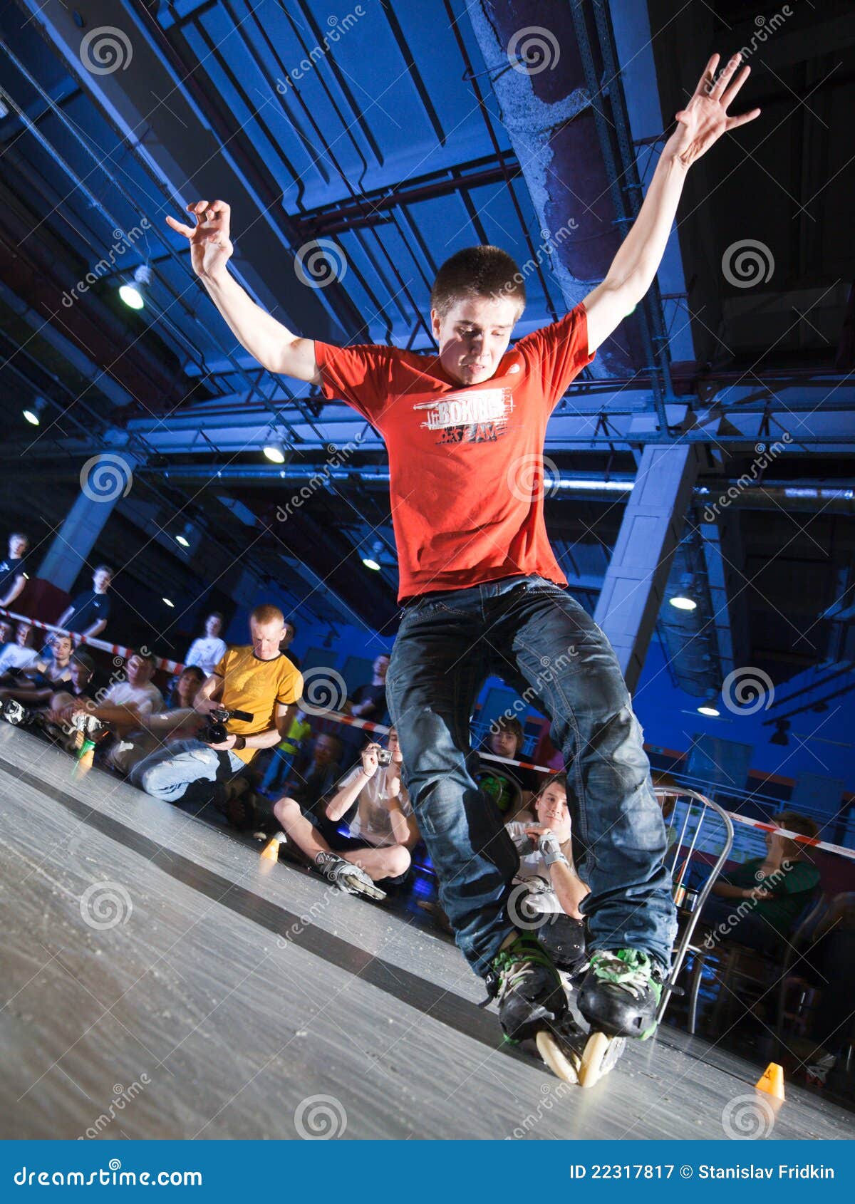 Rollerblading competition editorial photography. Image of effort - 22317817