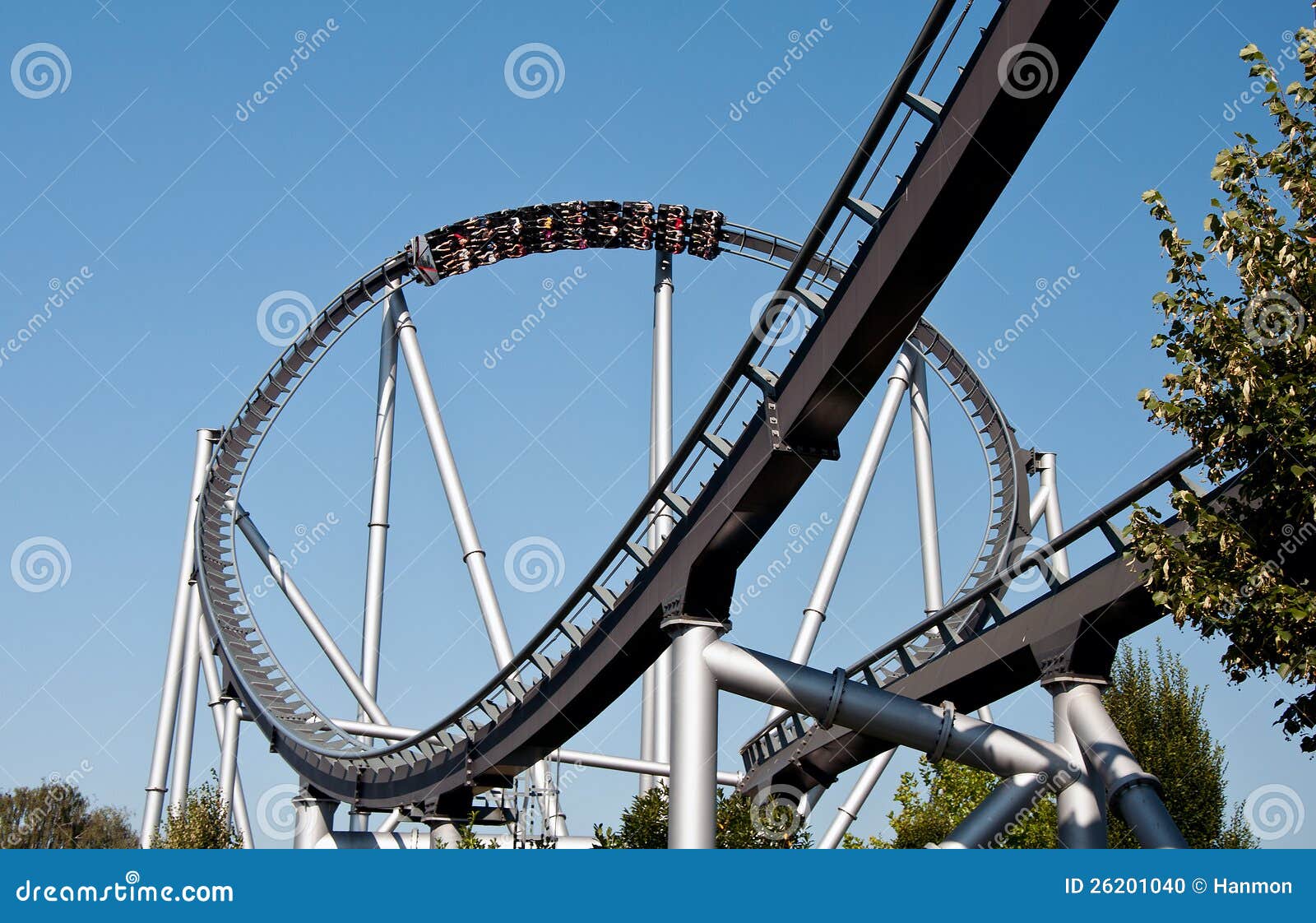 Rollercoaster in Europapark Rust, Germany Editorial Image - Image of ...