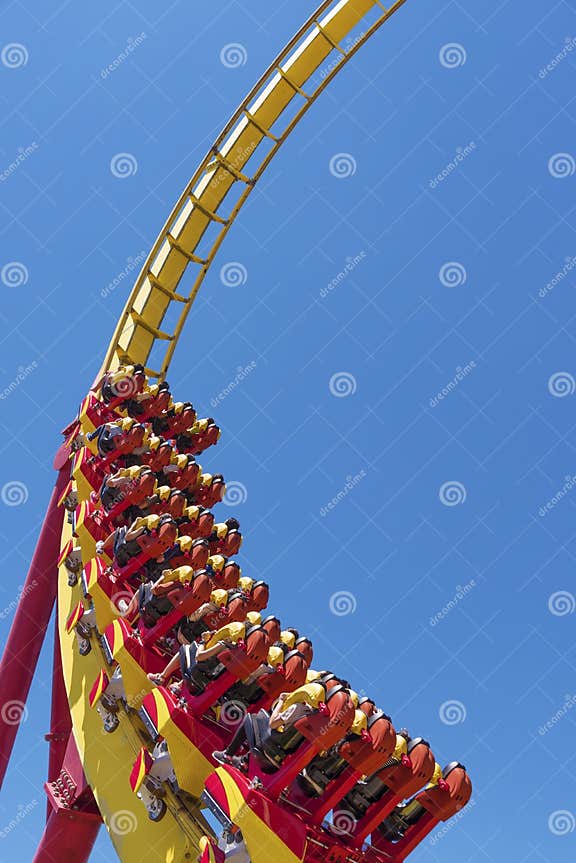 Rollercoaster Ride stock photo. Image of extreme, height - 142394812