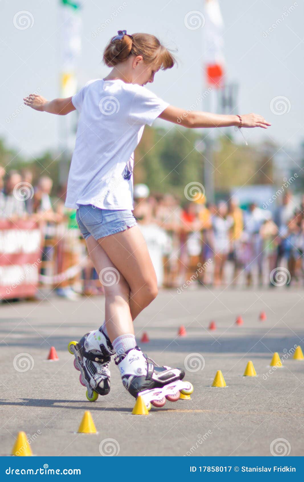 Rollerskating competition editorial photography. Image of asphalt ...