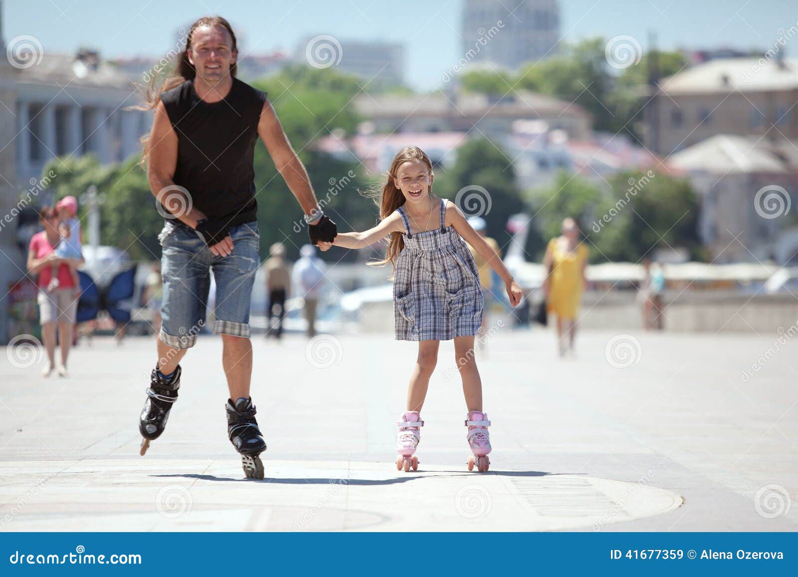 Rollerskating stock image. Image of skating, childhood - 41677359