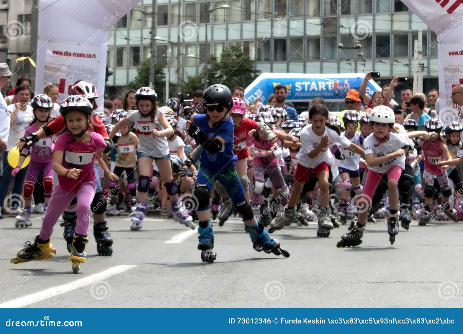 Rollerskating Race, start editorial photo. Image of healthy - 73012346