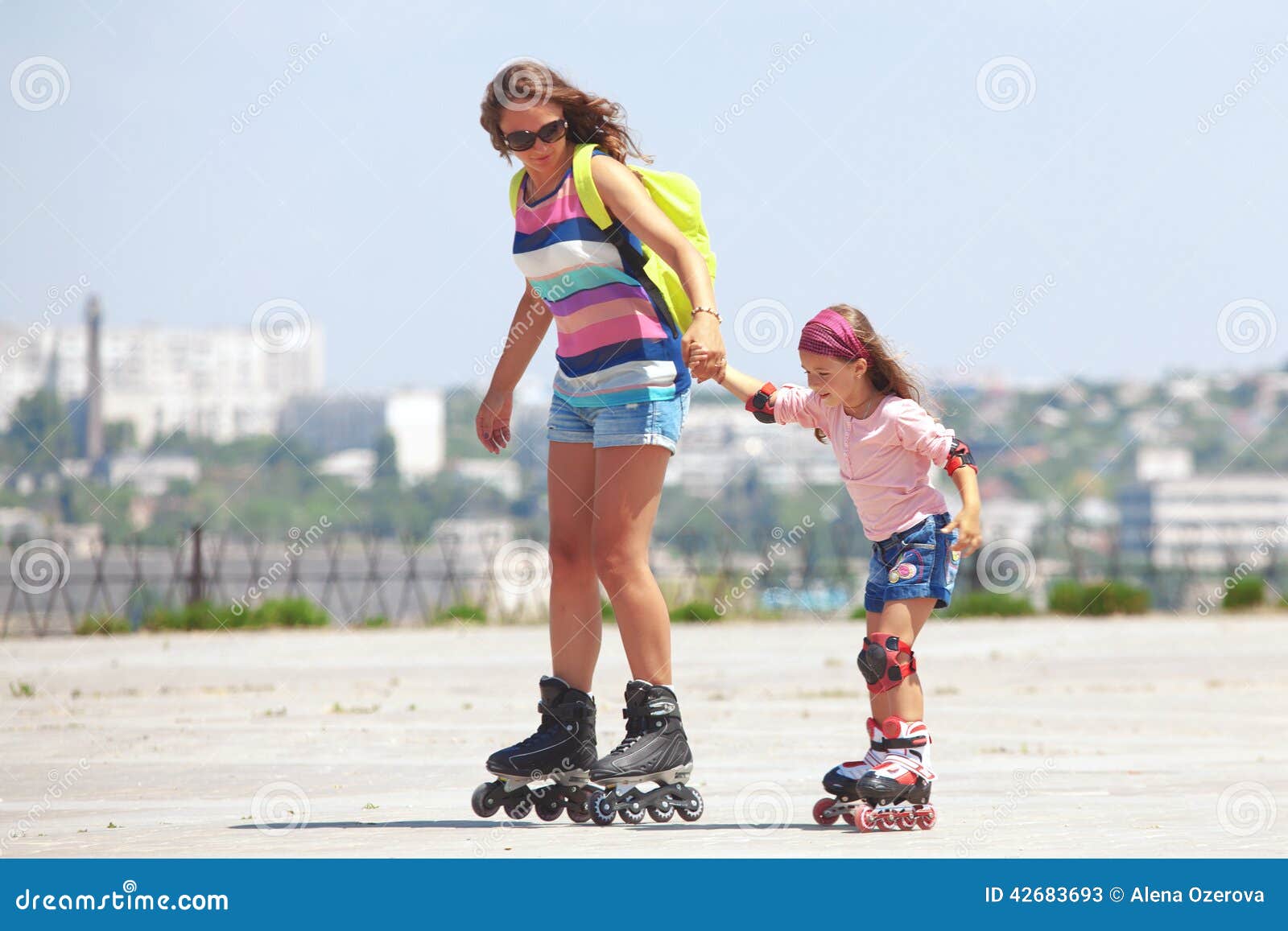 Rollerskating stock image. Image of enjoy, active, child - 42683693