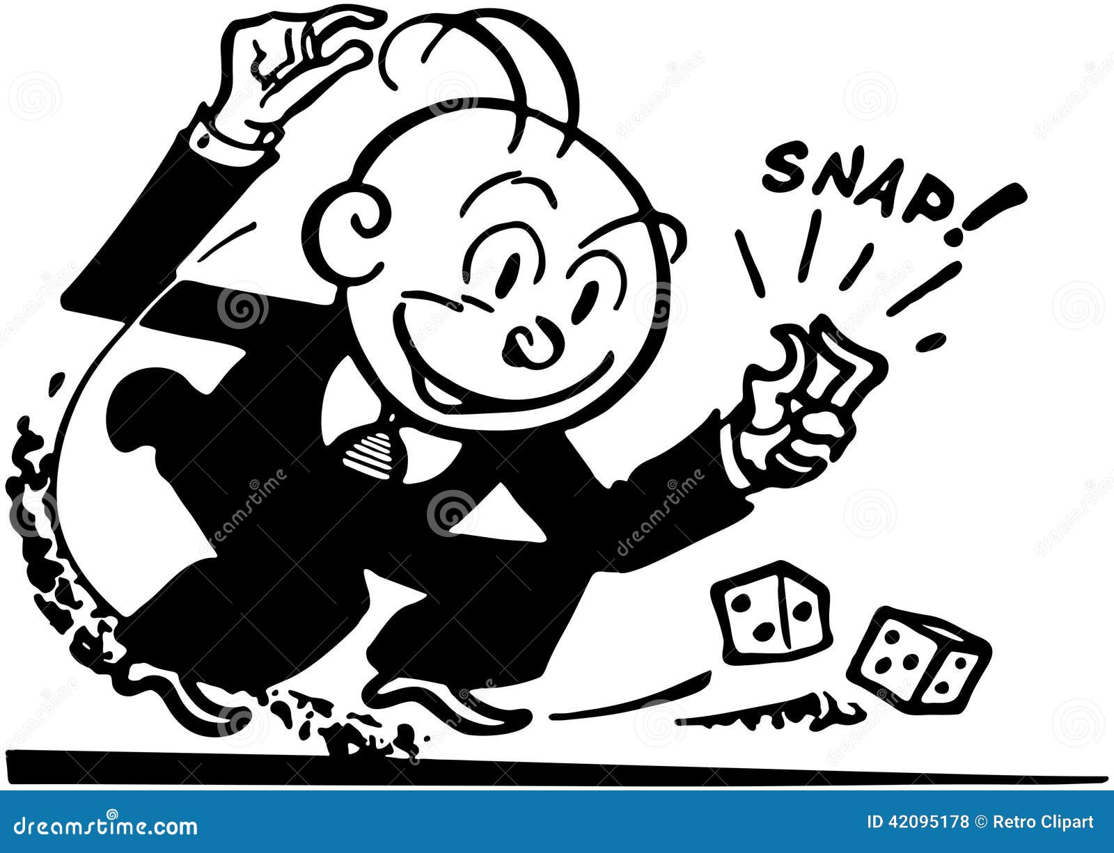 Rolling the Dice stock vector. Illustration of bluffing - 42095178