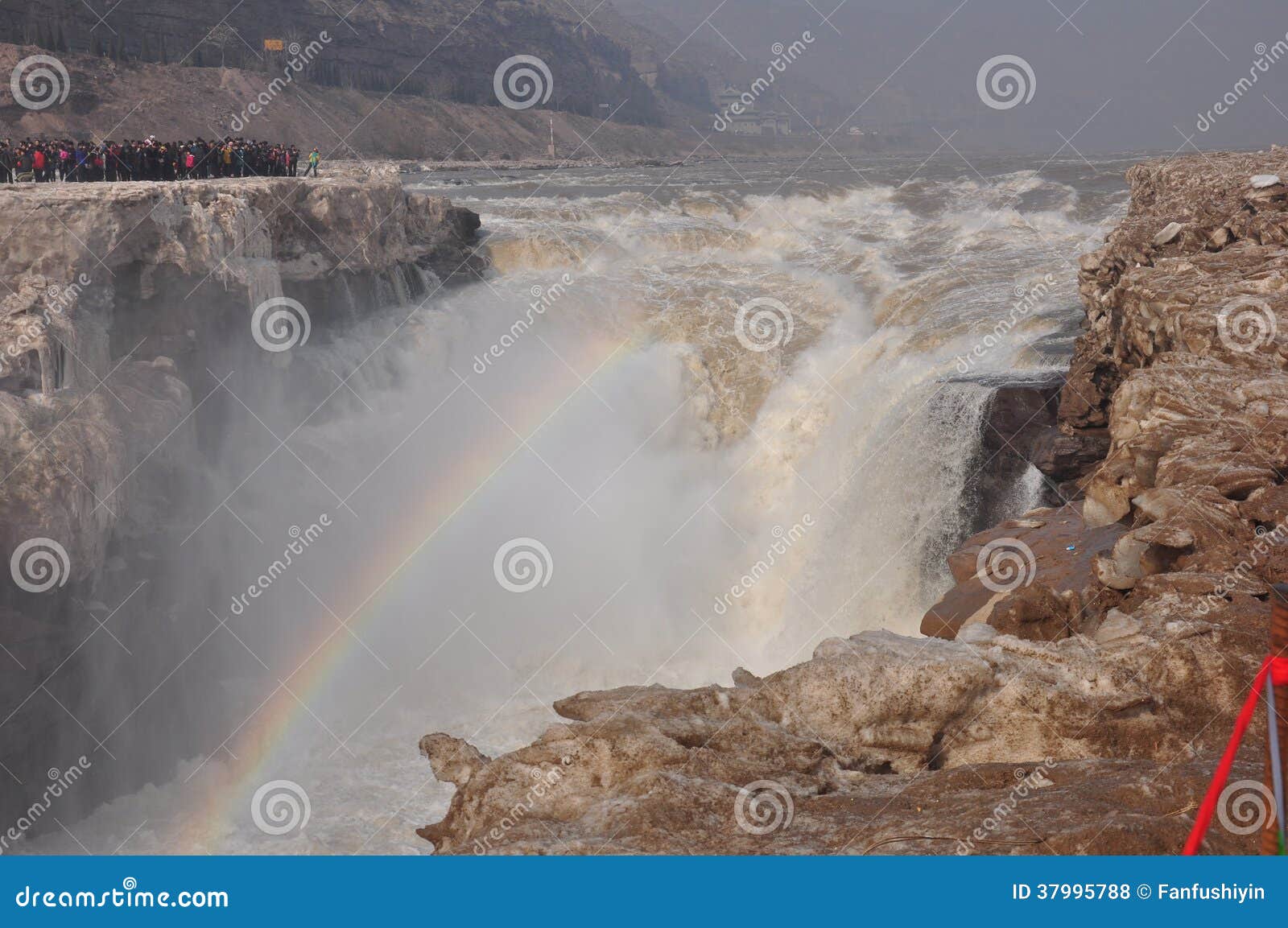 Rolling Down the Yellow River Water Stock Photo - Image of rolling ...