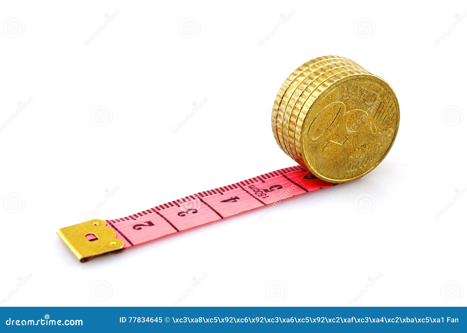 Rolling Euro Coins on Ruler Stock Image - Image of cash, business: 77834645