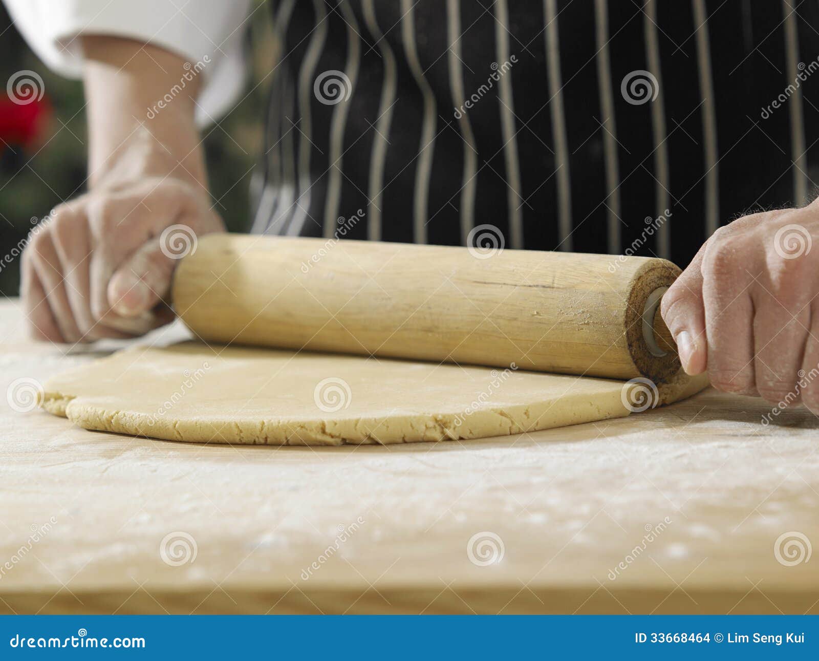 Rolling flour stock photo. Image of knead, people, prepare - 33668464